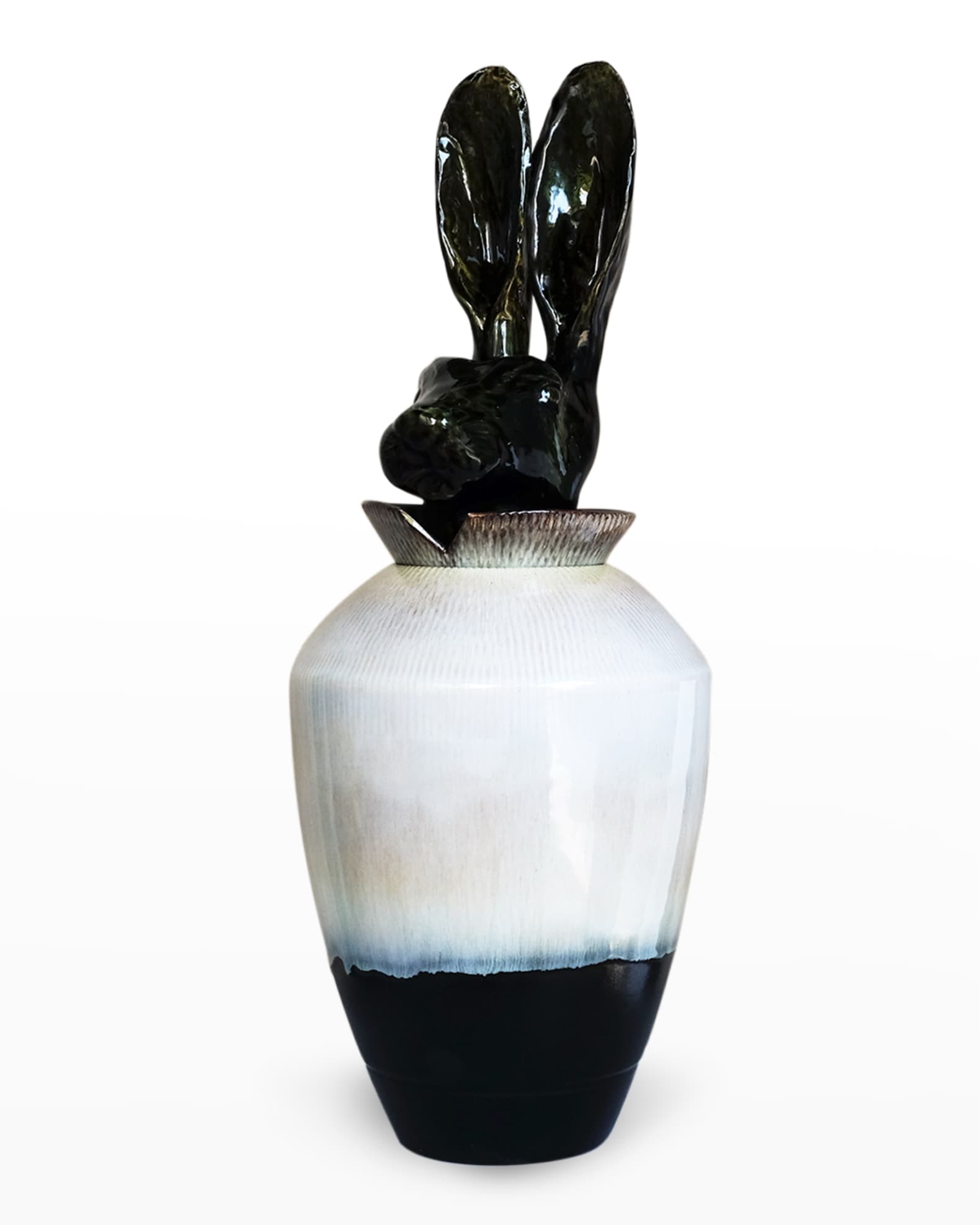 AMAARO Rabbit Canopic Vase - 15.3" | Neiman Marcus