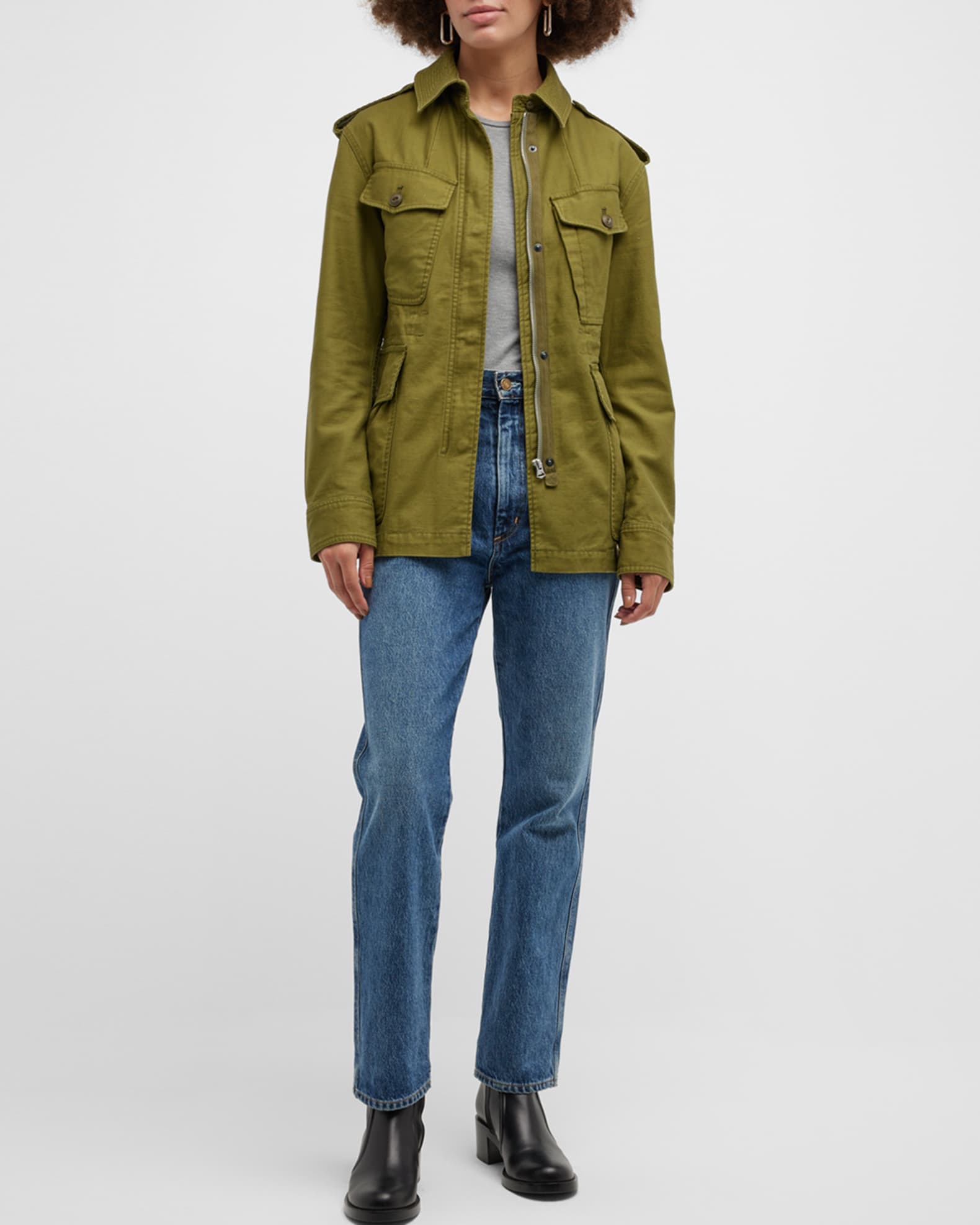 Rag & Bone Lorenz Classic Military Jacket | Neiman Marcus