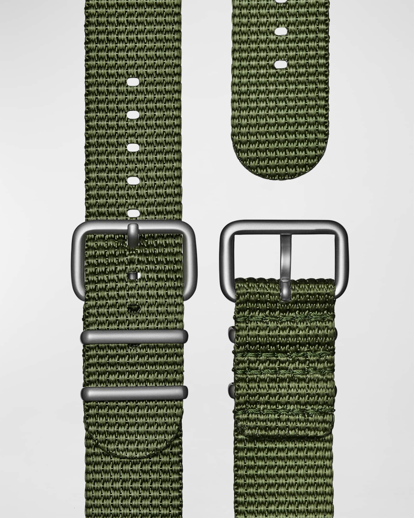 Shinola Men's The Runwell Nylon Strap Field Watch, 41mm | Neiman Marcus