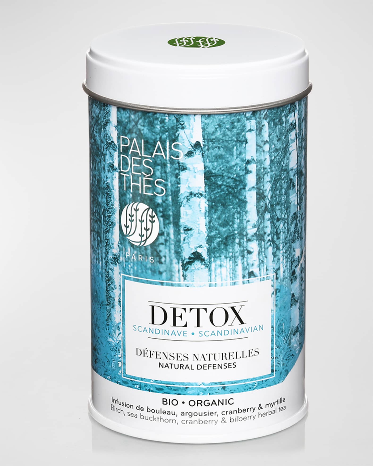 Palais des Thes Scandinavian Detox For Natural Defenses Loose-Leaf Tea Tin | Neiman Marcus