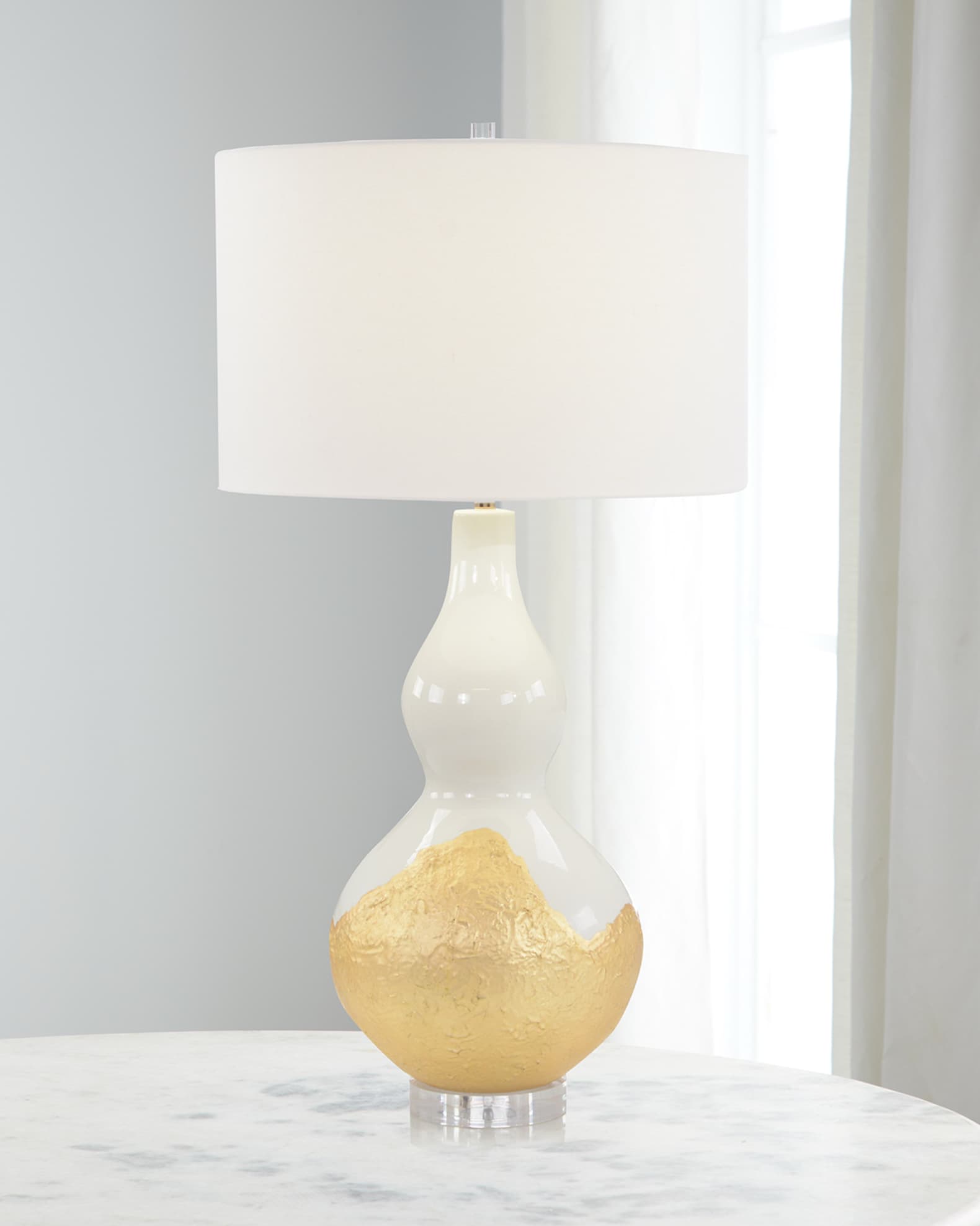 John-Richard Collection Curvature Table Lamp | Neiman Marcus