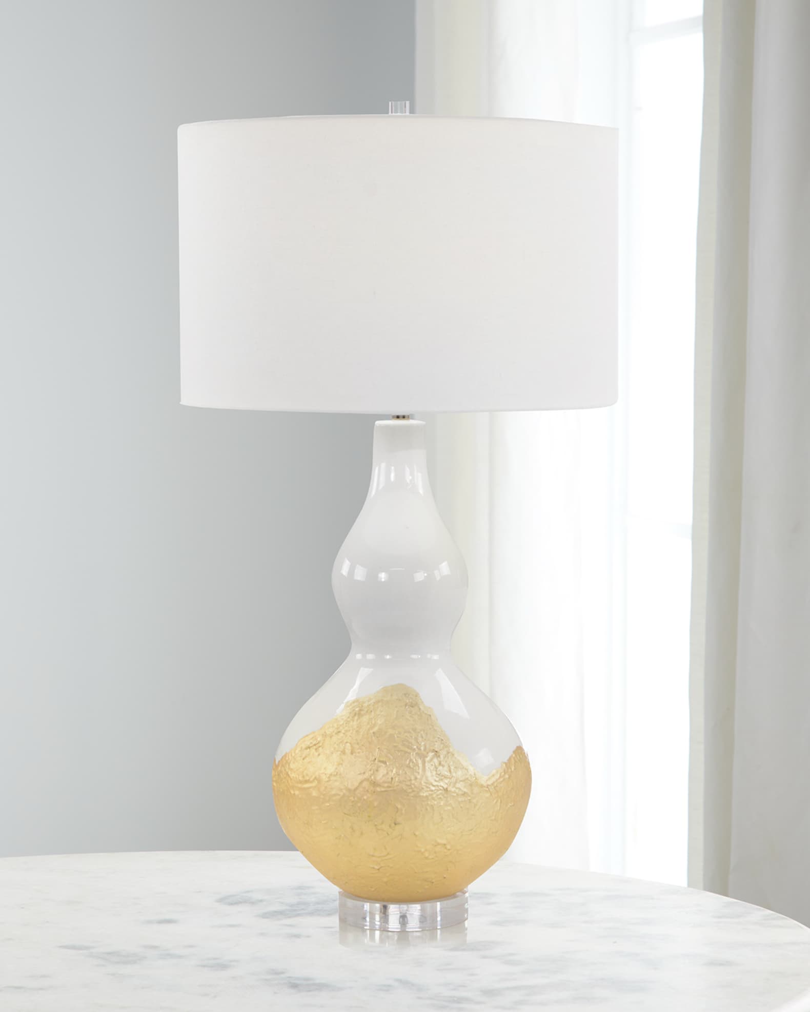 John-Richard Collection Curvature Table Lamp | Neiman Marcus
