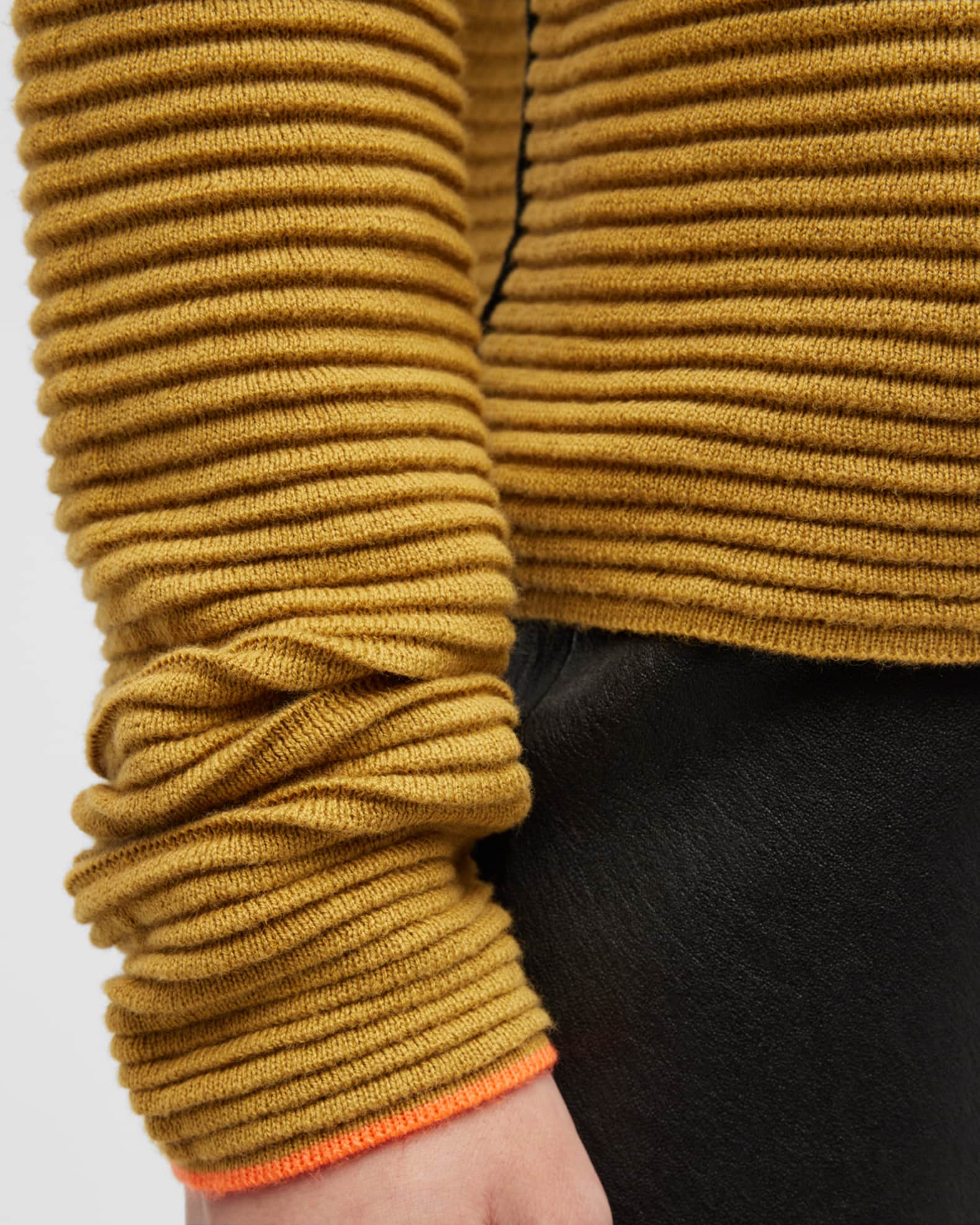 Lisa Todd When & Wear Ottoman Rib Mock-Neck Sweater | Neiman Marcus