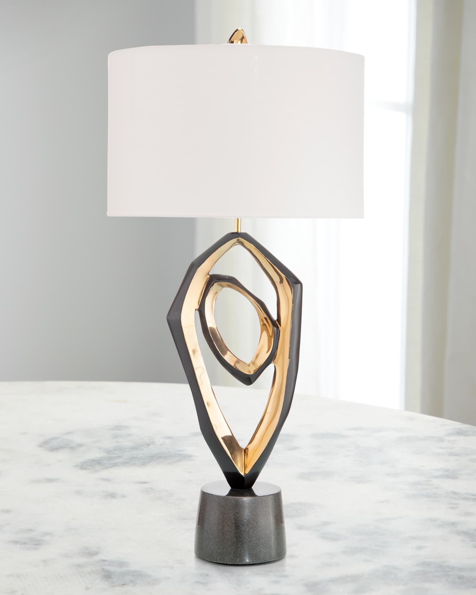 John-Richard Collection Art Sculpture Buffet Lamp | Neiman Marcus