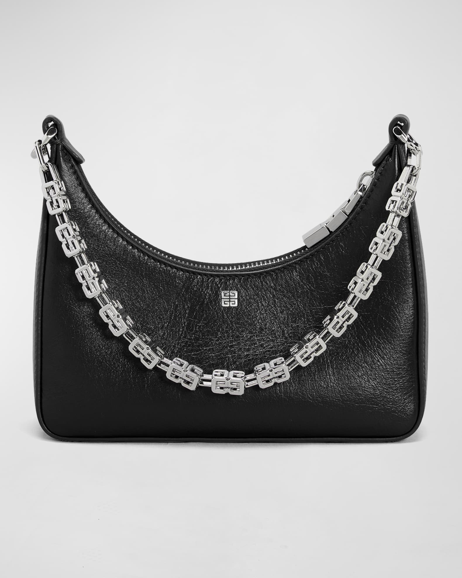 Givenchy Mini Moon Cutout Shoulder Bag | Neiman Marcus