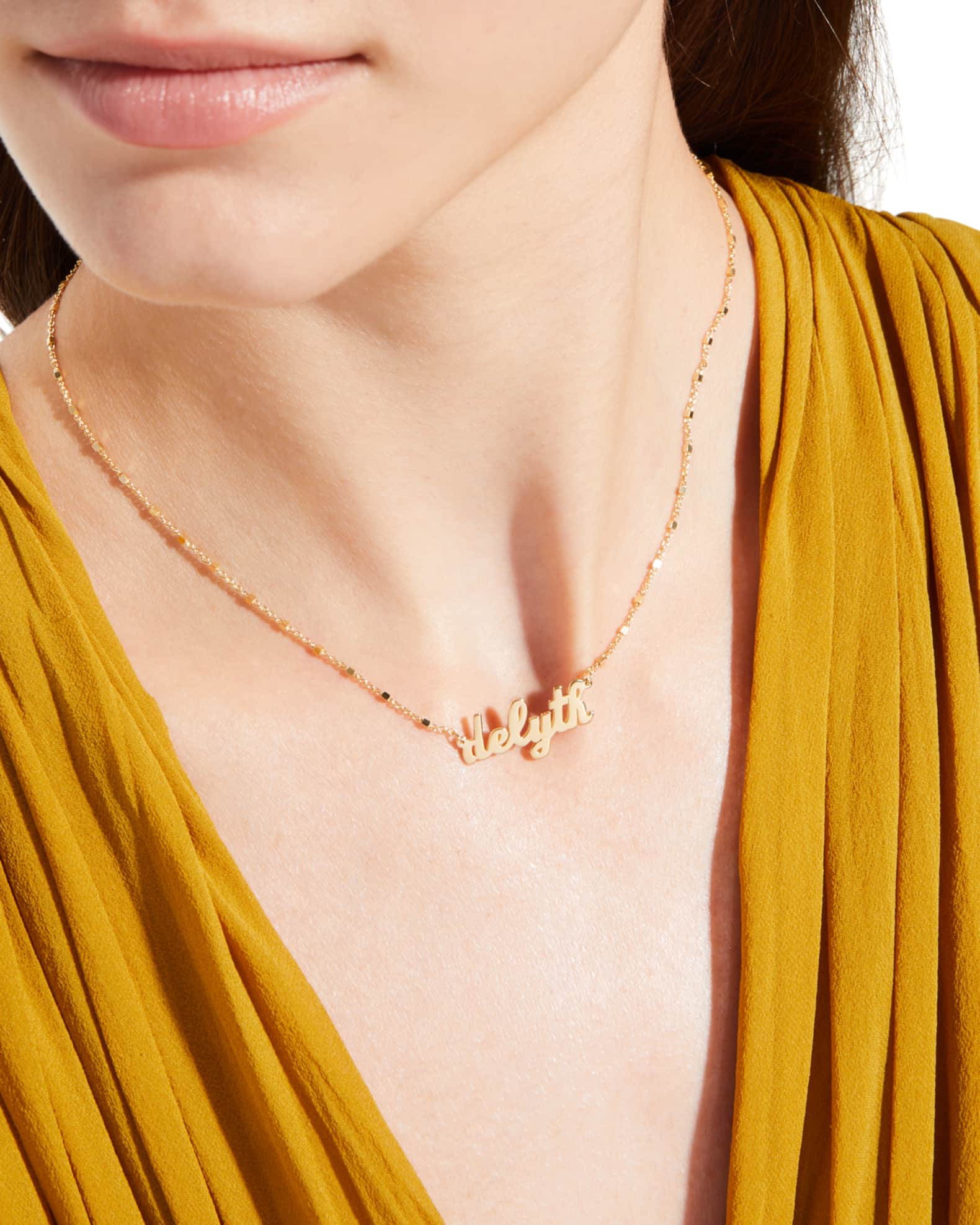 Jennifer Zeuner Suri Script Necklace | Neiman Marcus