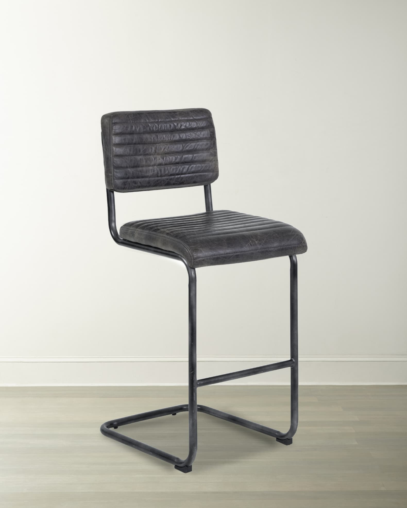 Regina Andrew Dylan Leather Bar Stool 30", Set of 2 | Neiman Marcus