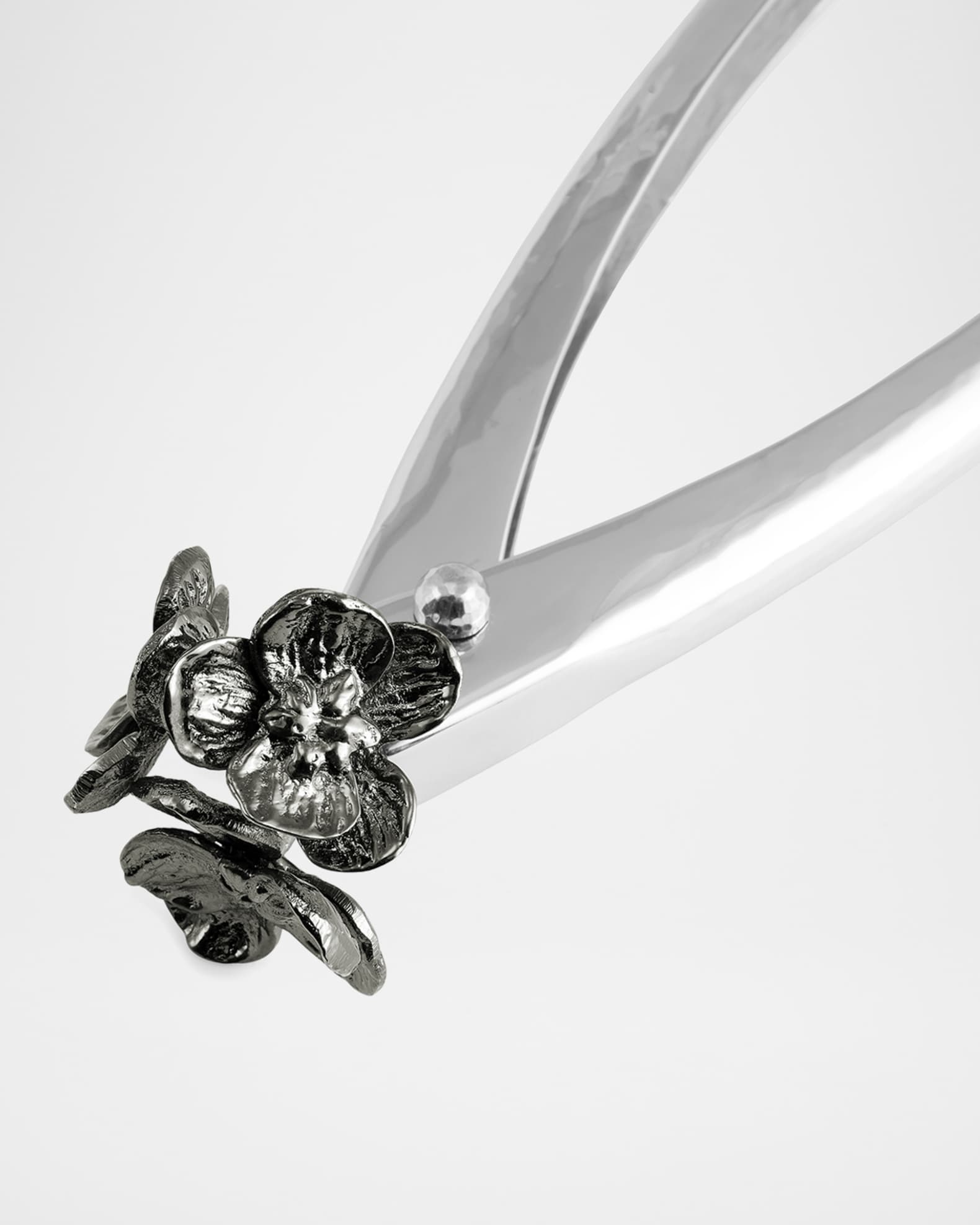 Michael Aram Black Orchid Small Lock-Spring Tongs | Neiman Marcus