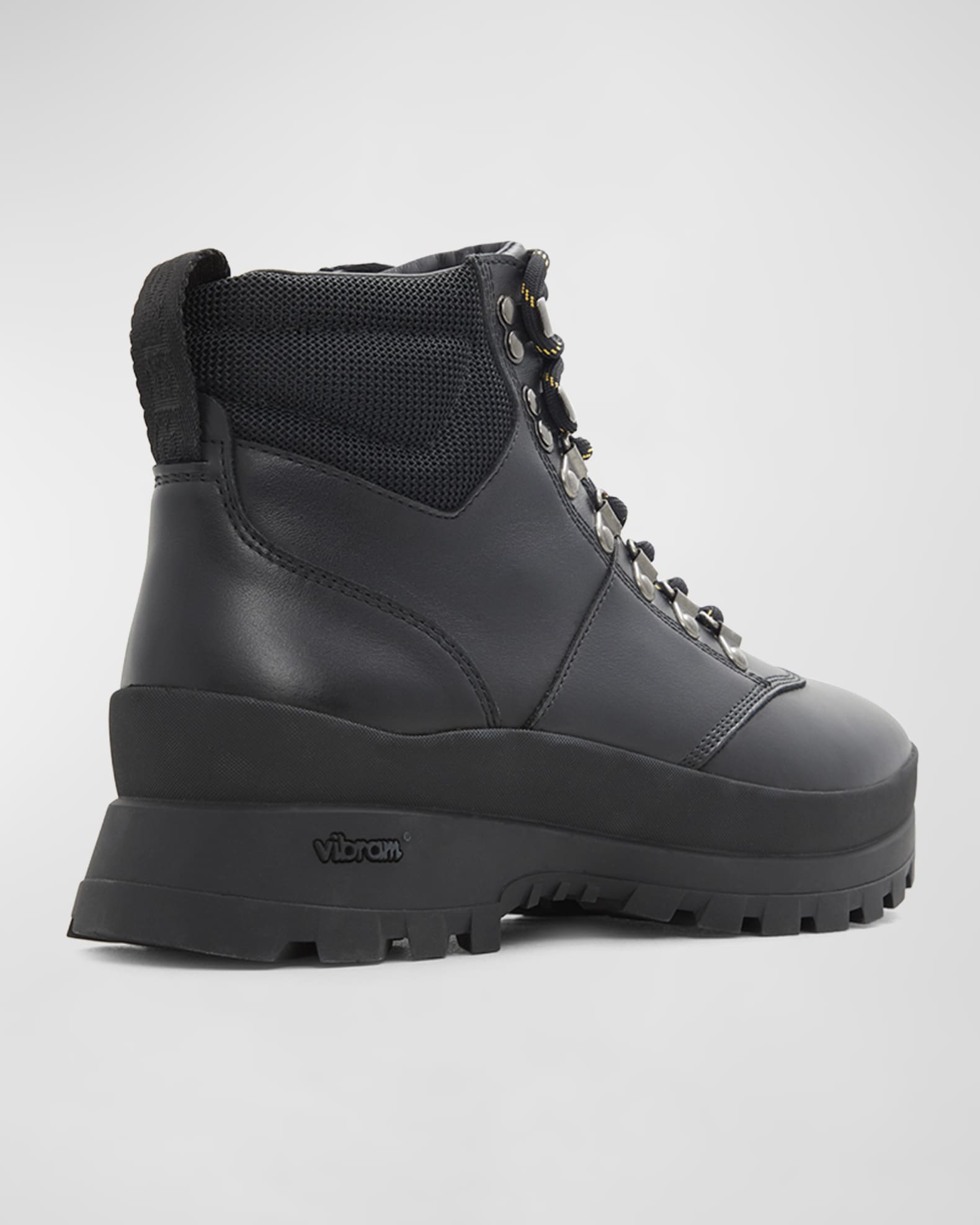 Belstaff Men's Scramble Leather Lace-Up Hiker Boots | Neiman Marcus