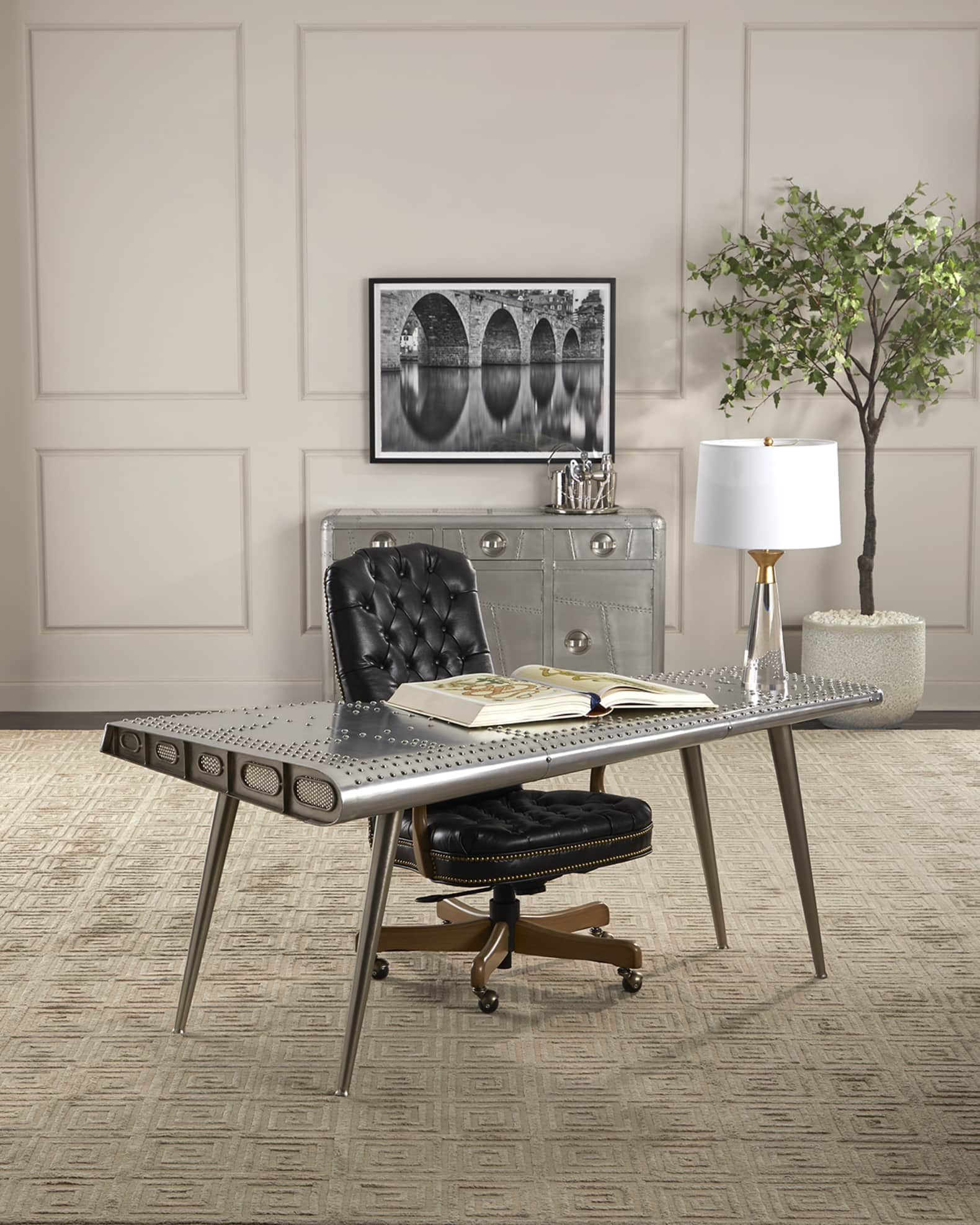 Butler Specialty Co Monte Aviator Desk | Neiman Marcus