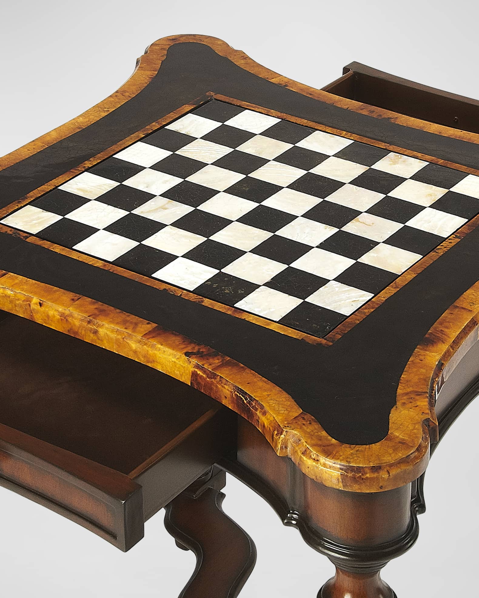 Butler Specialty Co Edmund Stone Game Table | Neiman Marcus