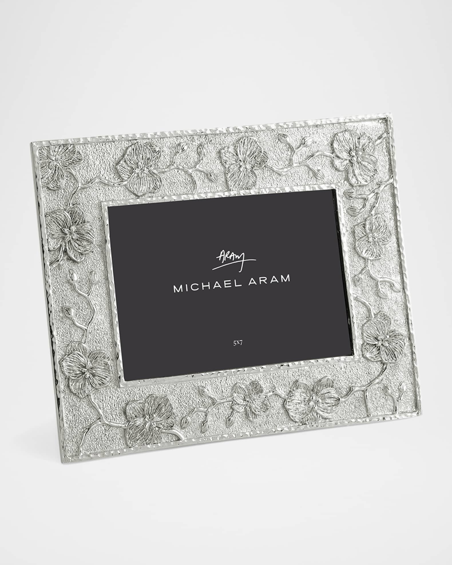 Michael Aram White Orchid Sculpted Photo Frame, 5" x 7" | Neiman Marcus