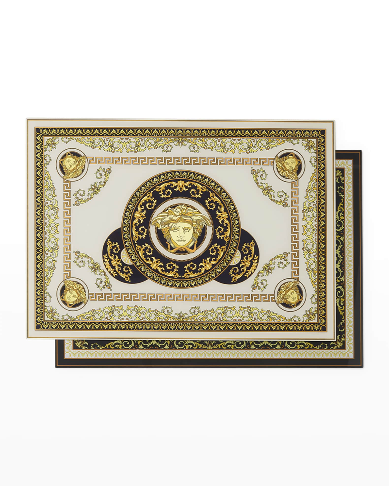 Versace Medusa Gala Placemats, Set of 2 | Neiman Marcus