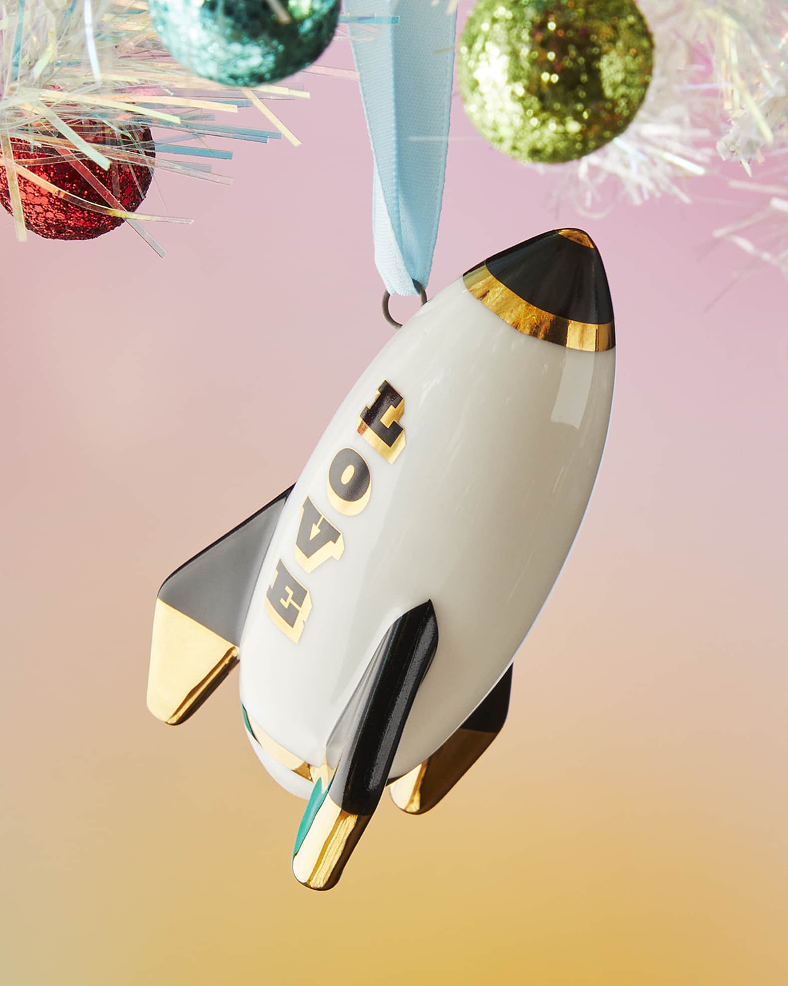 Jonathan Adler Apollo Ornament, Set of 2 | Neiman Marcus