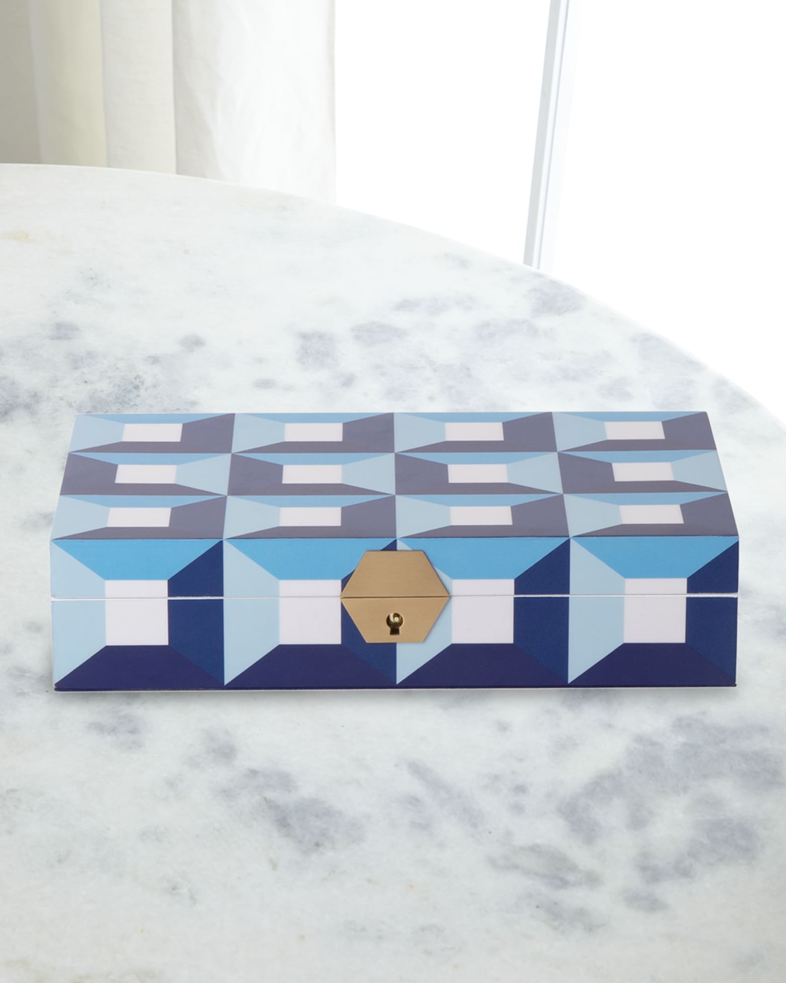 Jonathan Adler Sorrento Lacquer Jewelry Box | Neiman Marcus