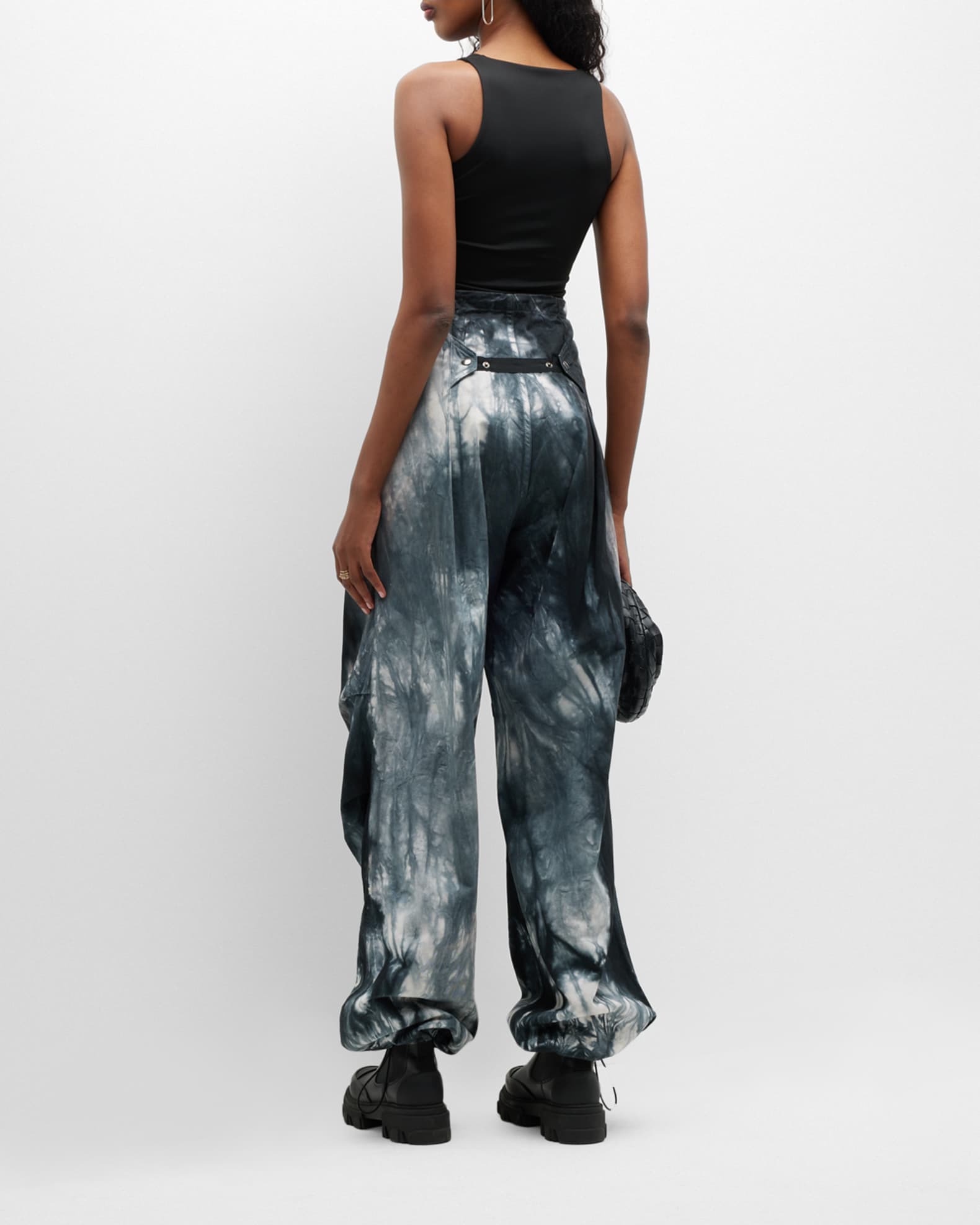 DARKPARK Daisy Tie-Dye Drawstring Joggers | Neiman Marcus
