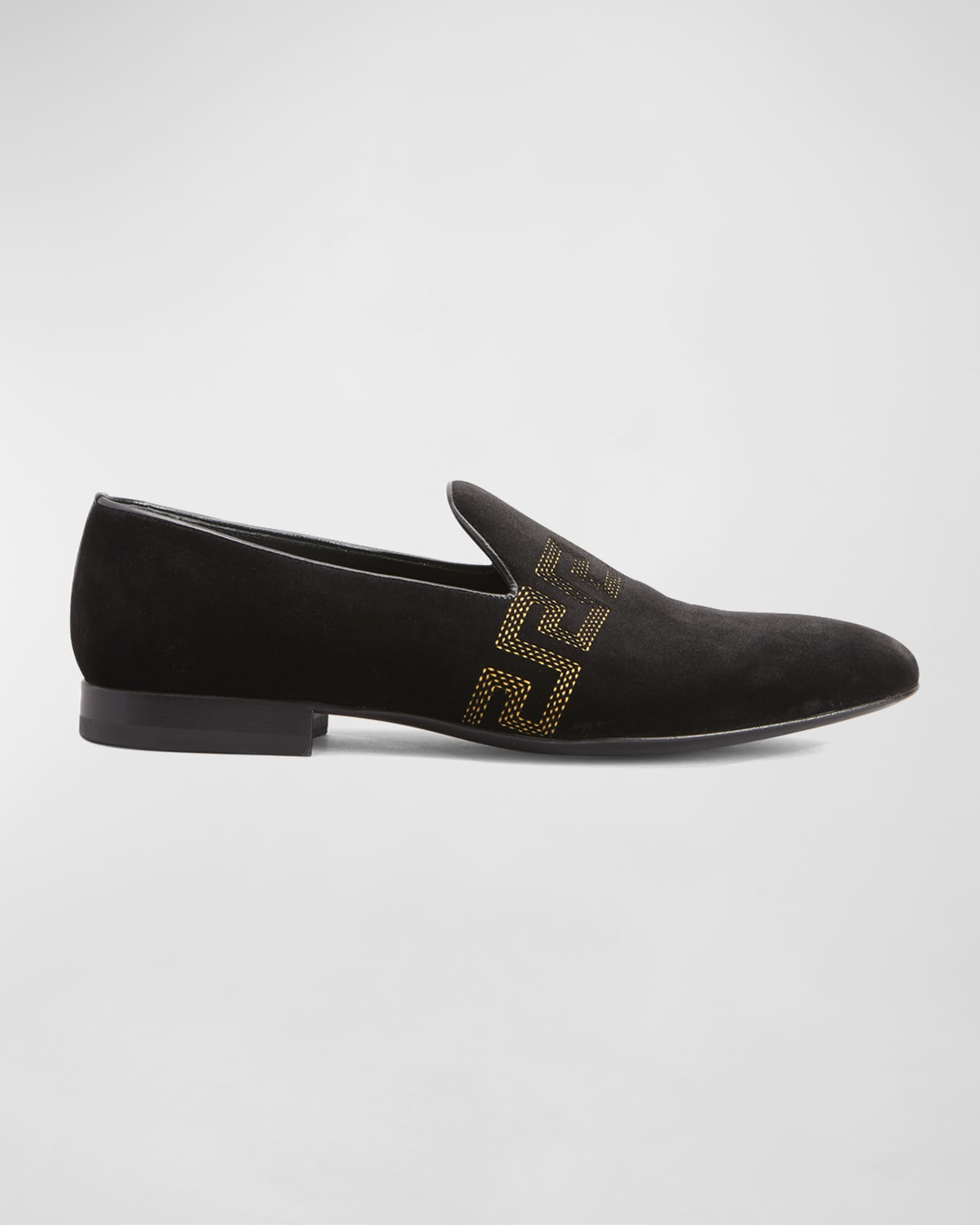 Versace Men's La Greca Loafers | Neiman Marcus