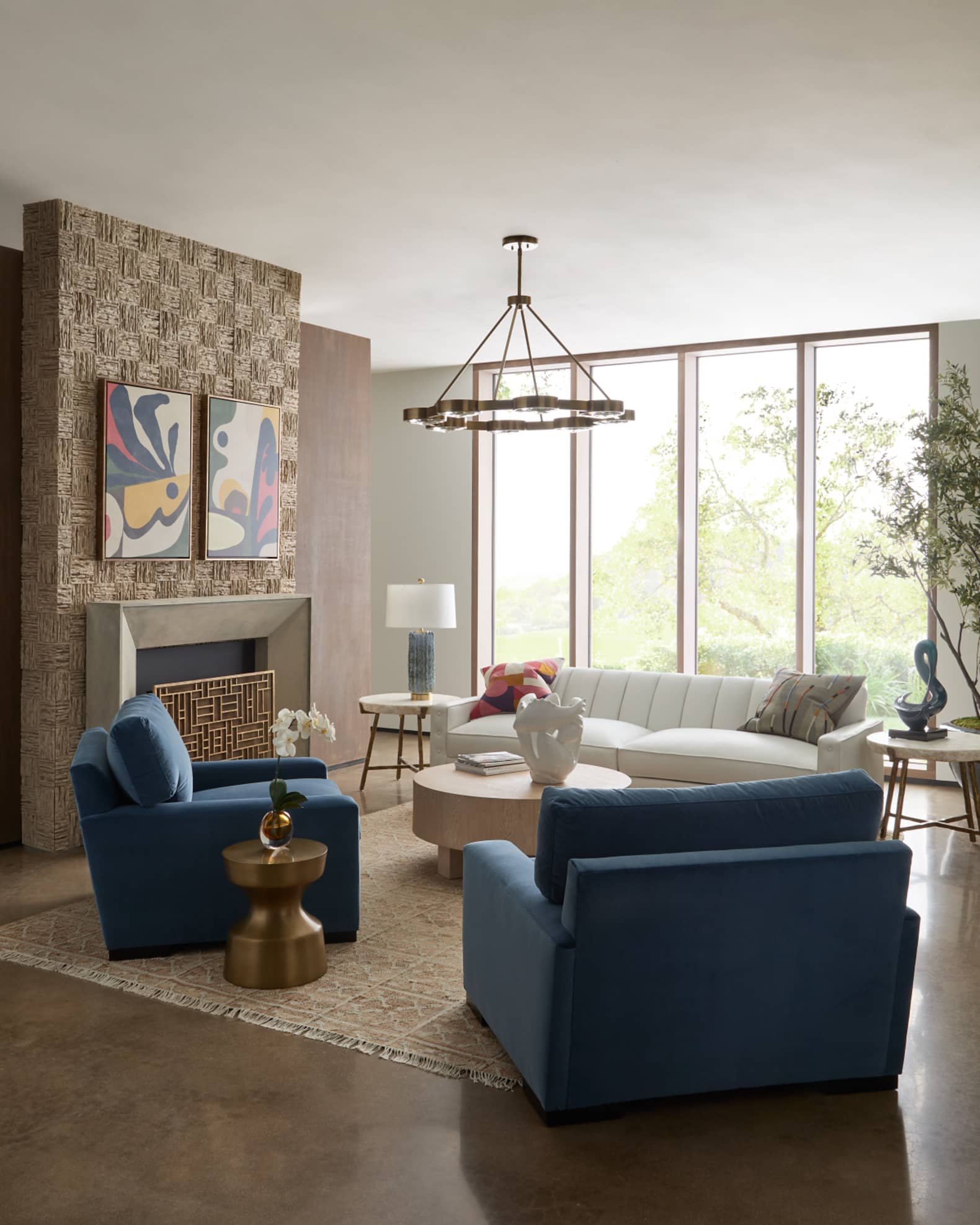 Worlds Away Thompson Coffee Table | Neiman Marcus