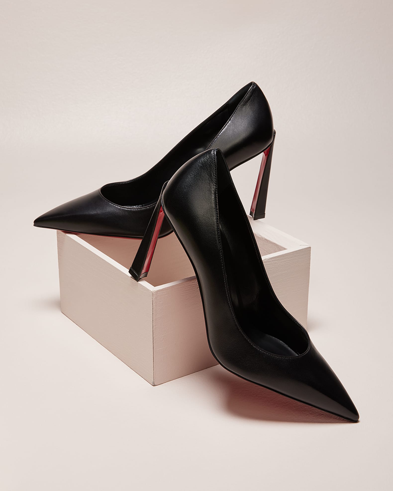 Condora Leather Red Sole Pumps | Neiman Marcus