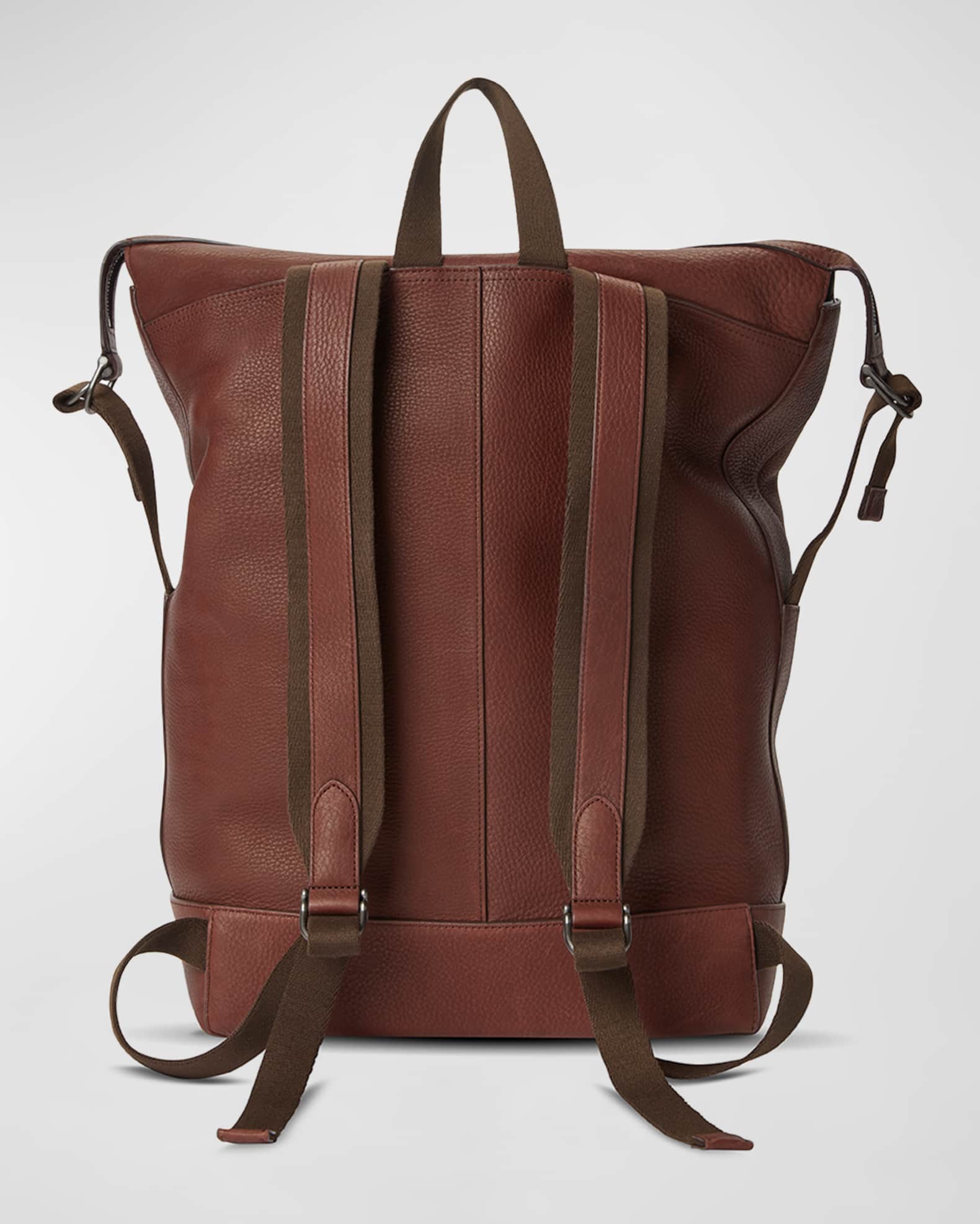 Shinola Men's Canfield Leather Backpack | Neiman Marcus