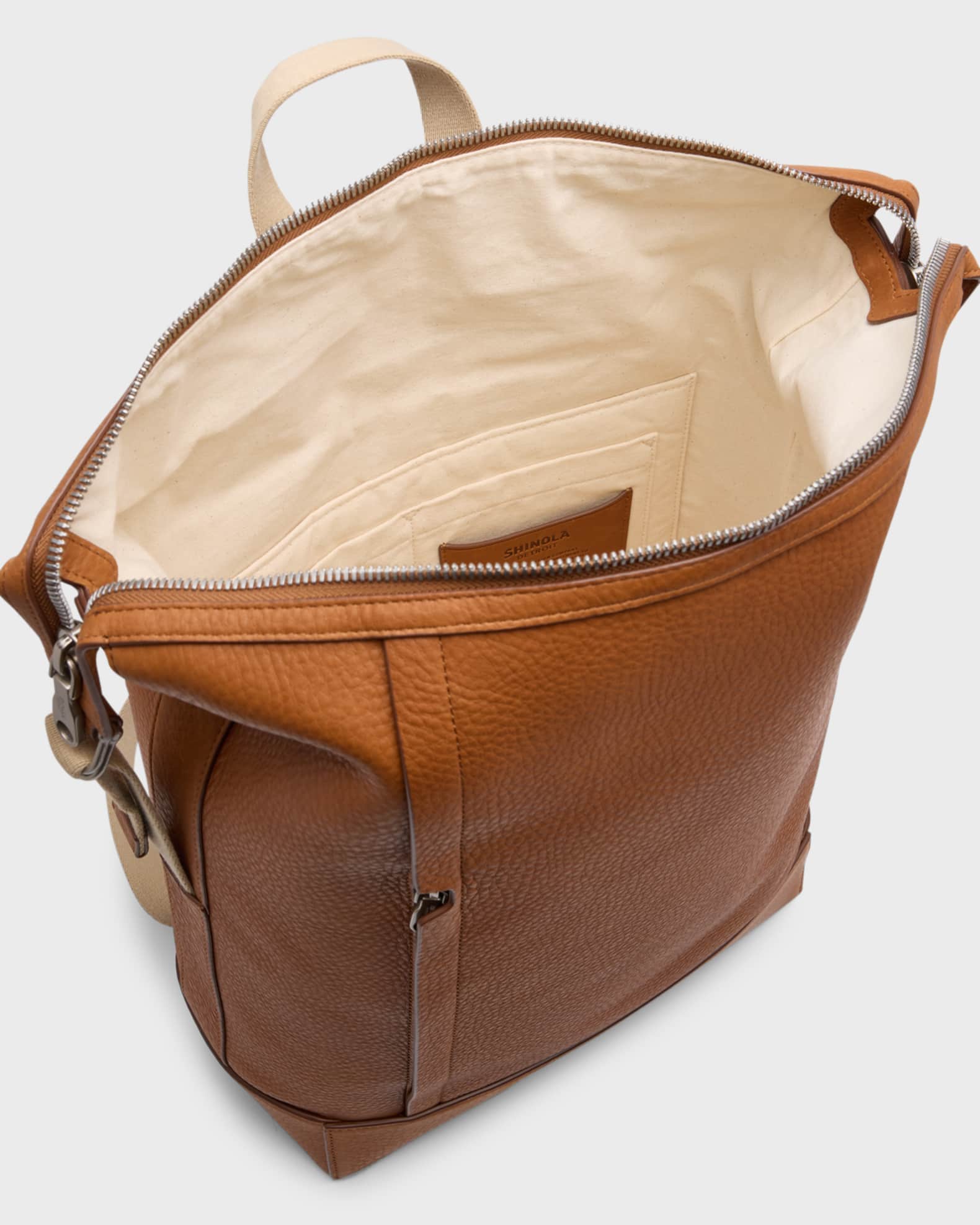 Shinola Men's Canfield Leather Backpack | Neiman Marcus