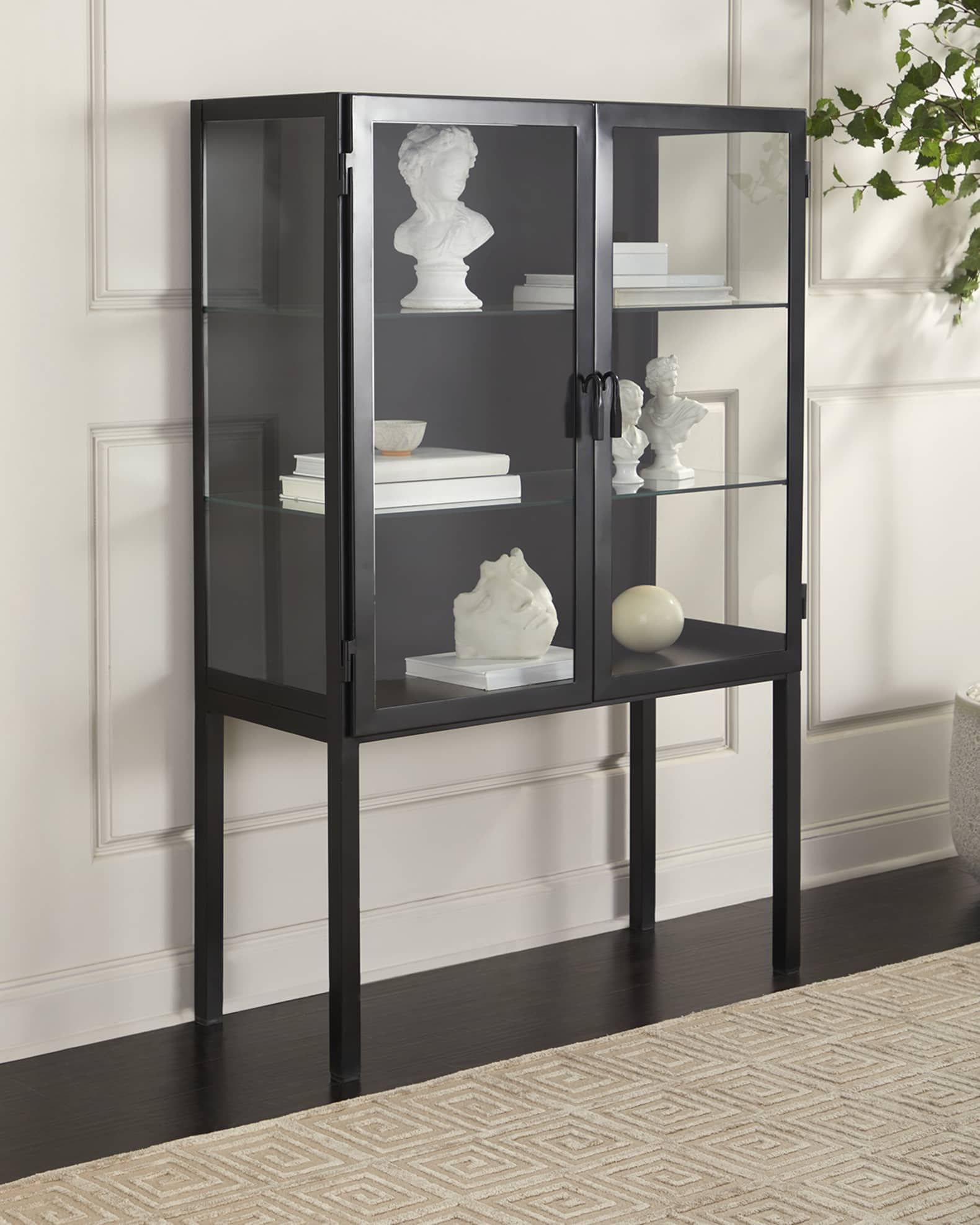Jamie Young Chauncey Curio Bar Cabinet | Neiman Marcus