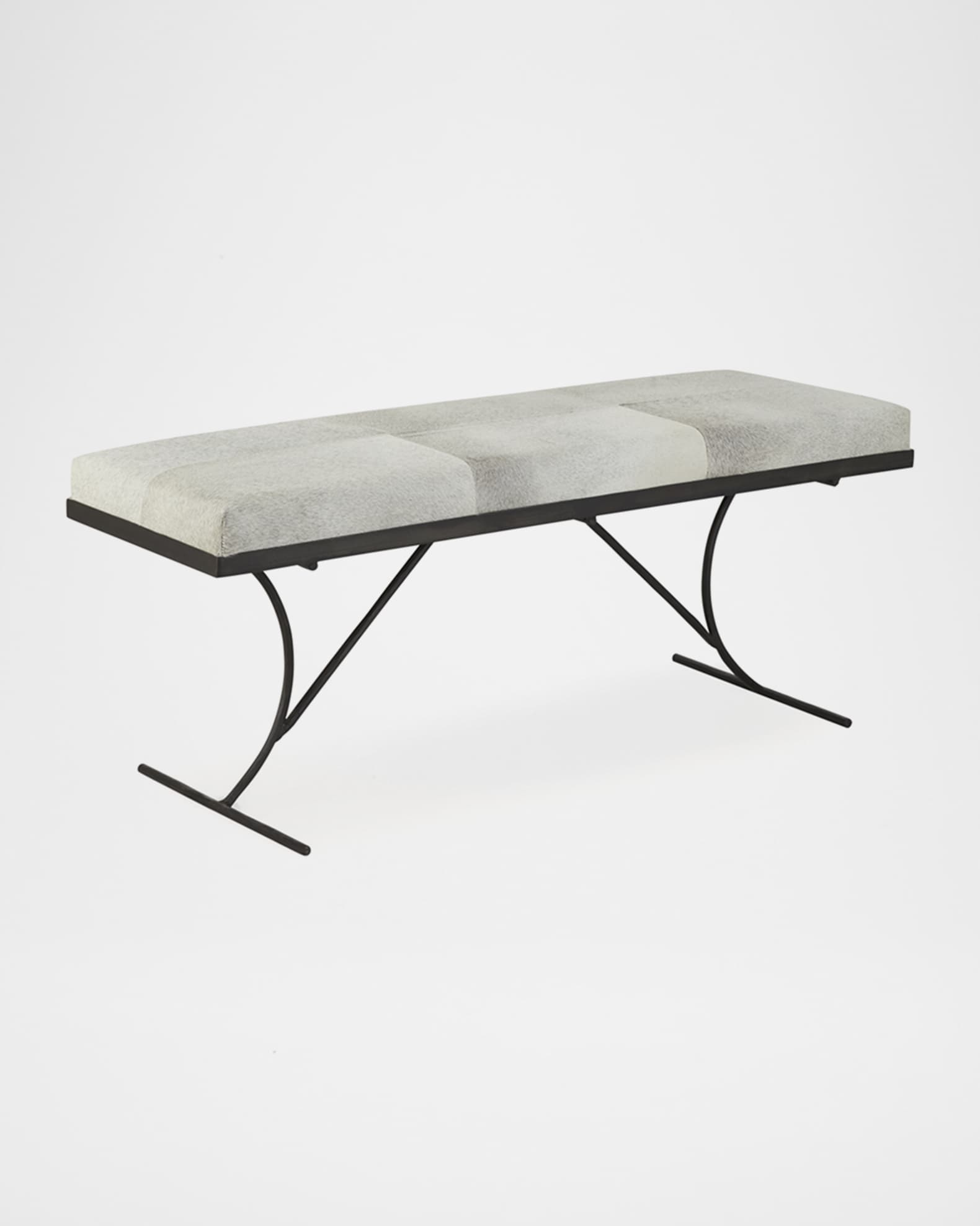 Jamie Young Kai Hairhide Bench - 50" | Neiman Marcus