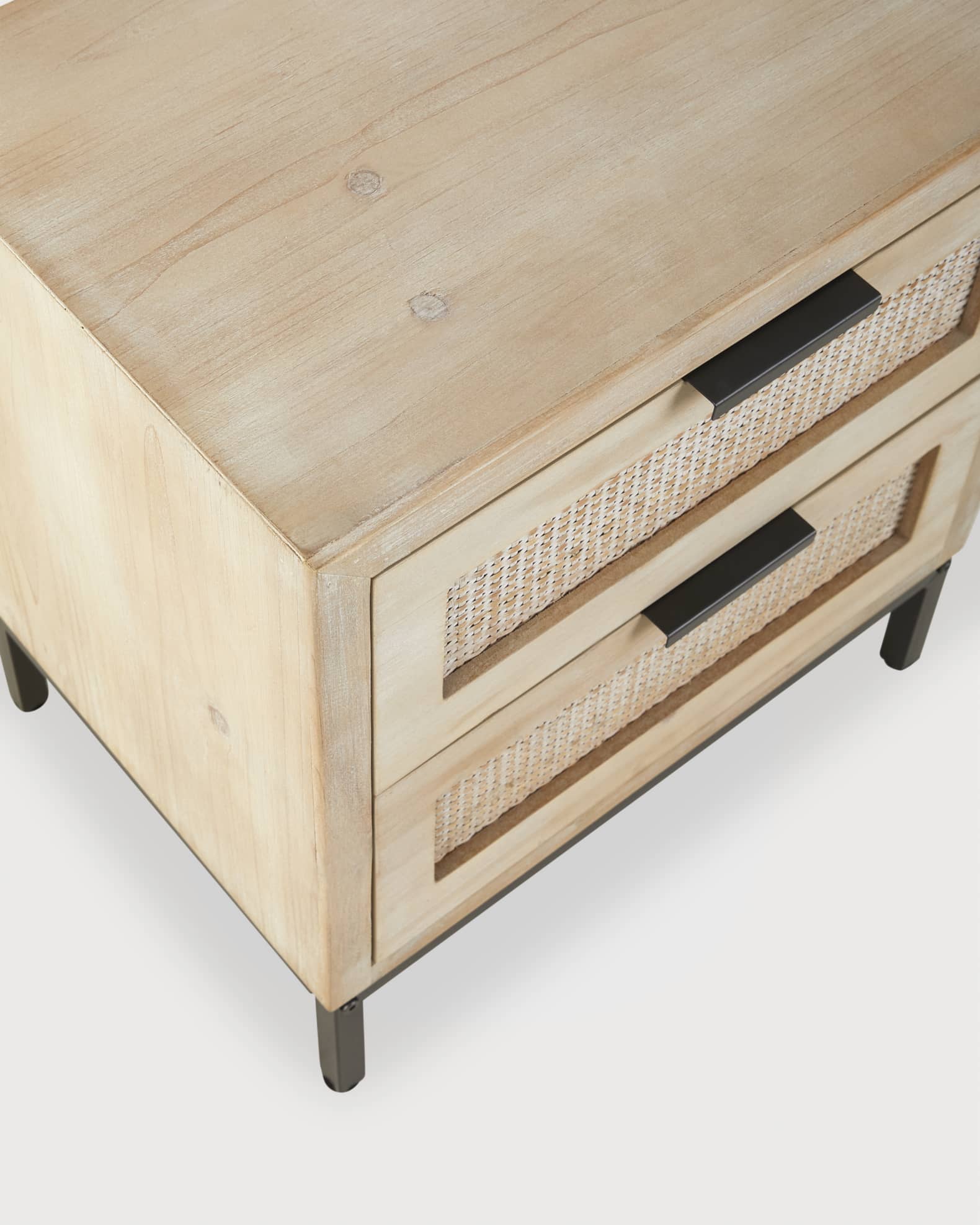 Jamie Young Reed 2-Drawer Side Table | Neiman Marcus