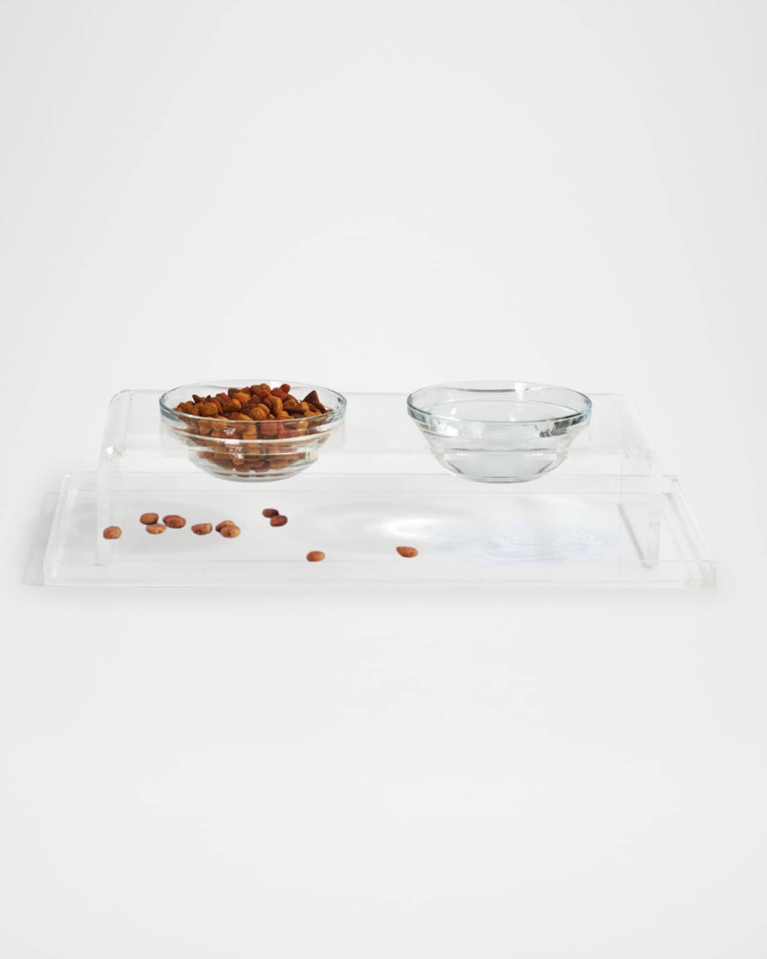 Clear Overflow Feeder Tray Collection | Neiman Marcus
