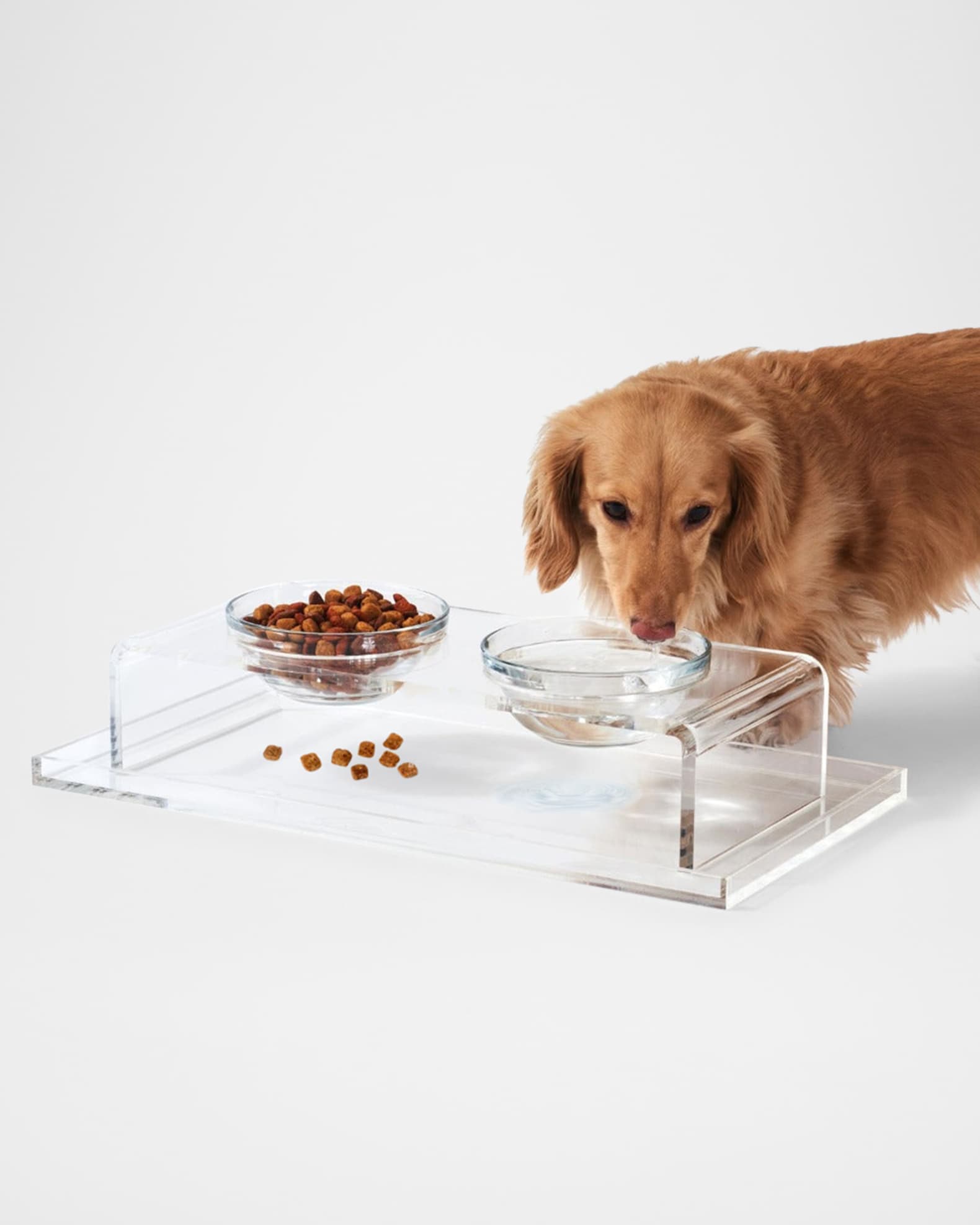 Clear Overflow Feeder Tray Collection | Neiman Marcus