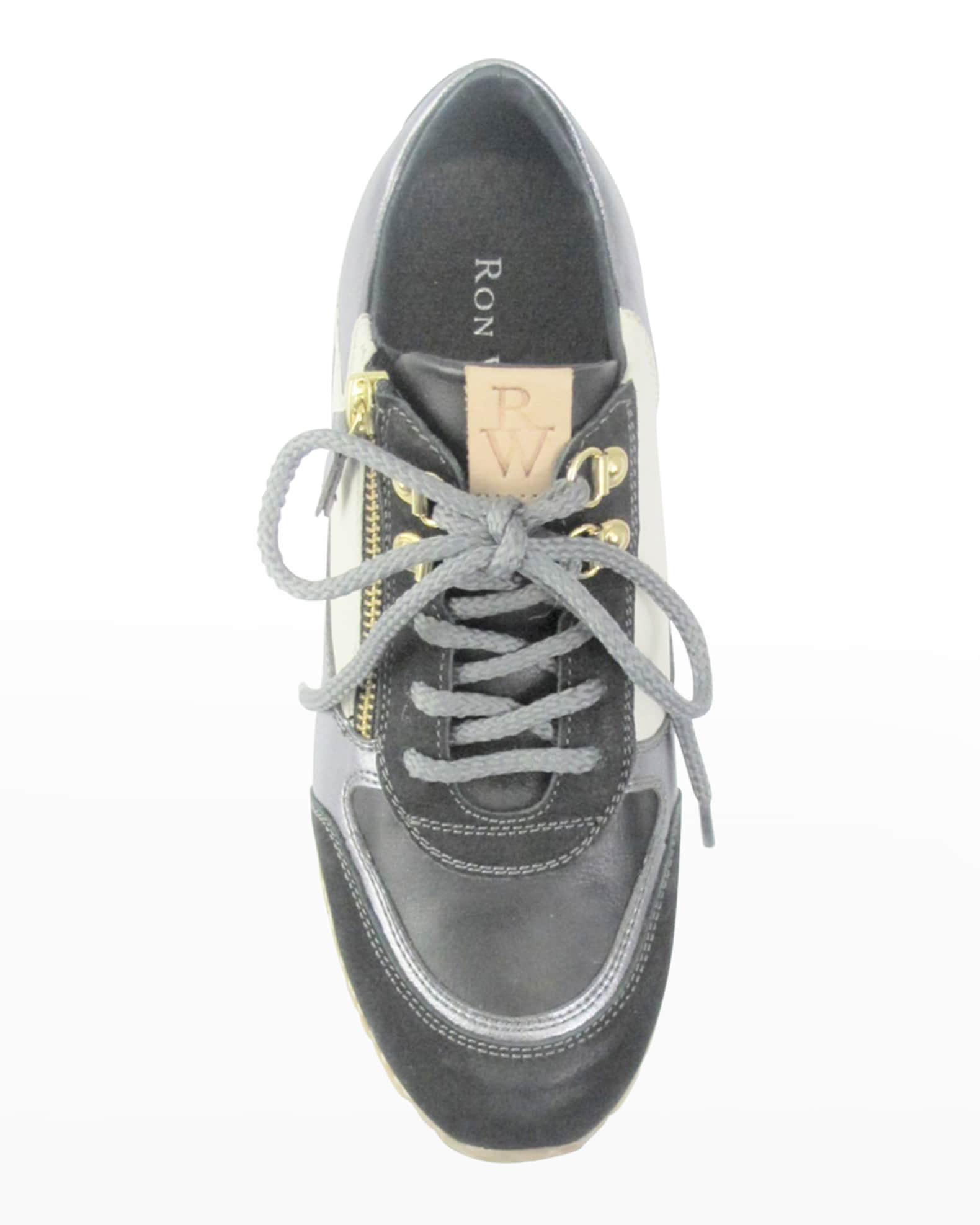Ron White Zaina Weatherproof Zip Sneakers | Neiman Marcus