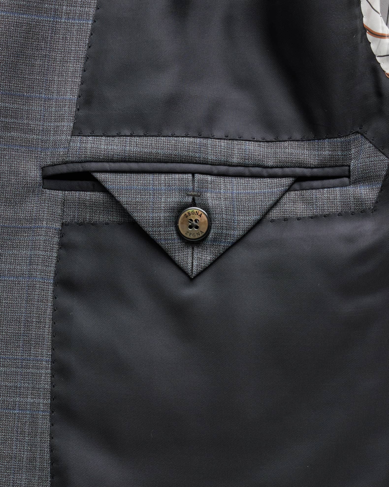 ZEGNA Men's Plaid Wool Suit | Neiman Marcus