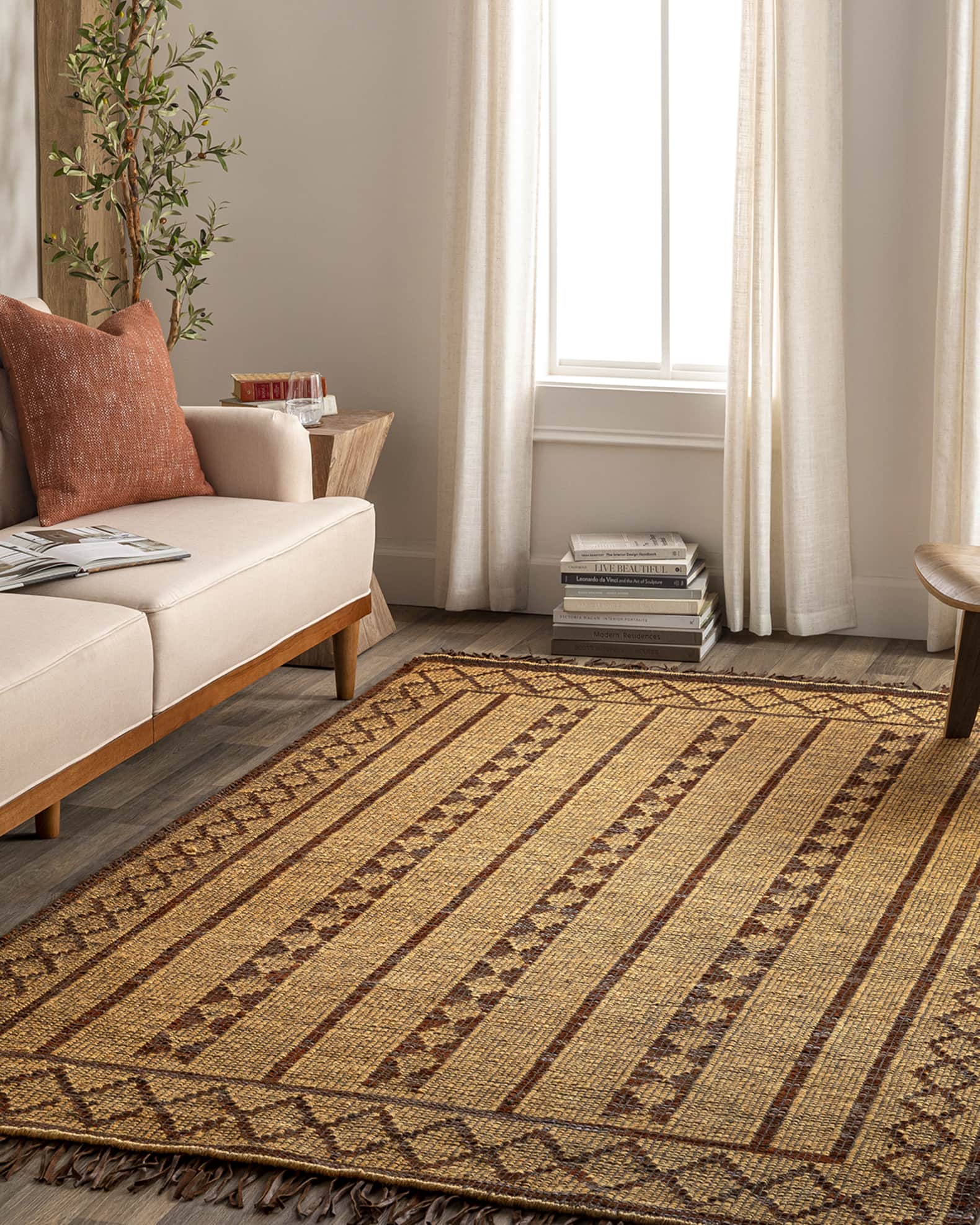 Caddel Hand-Woven Rug | Neiman Marcus