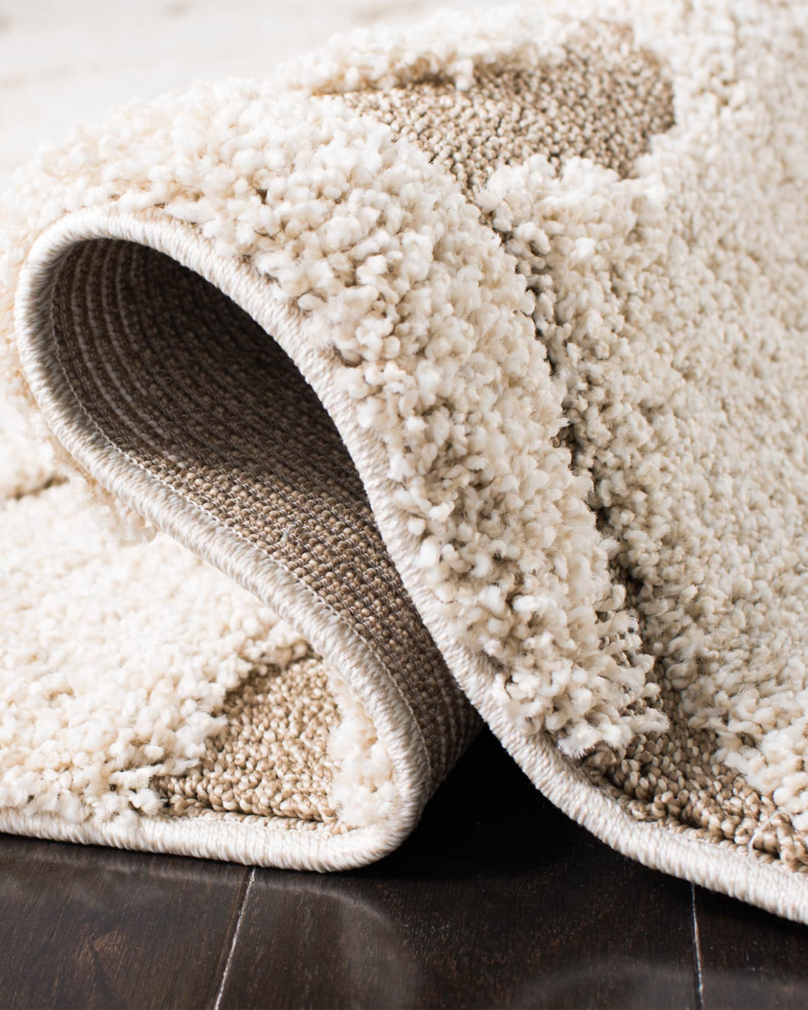Josiah Power-Loomed Shag Rug | Neiman Marcus