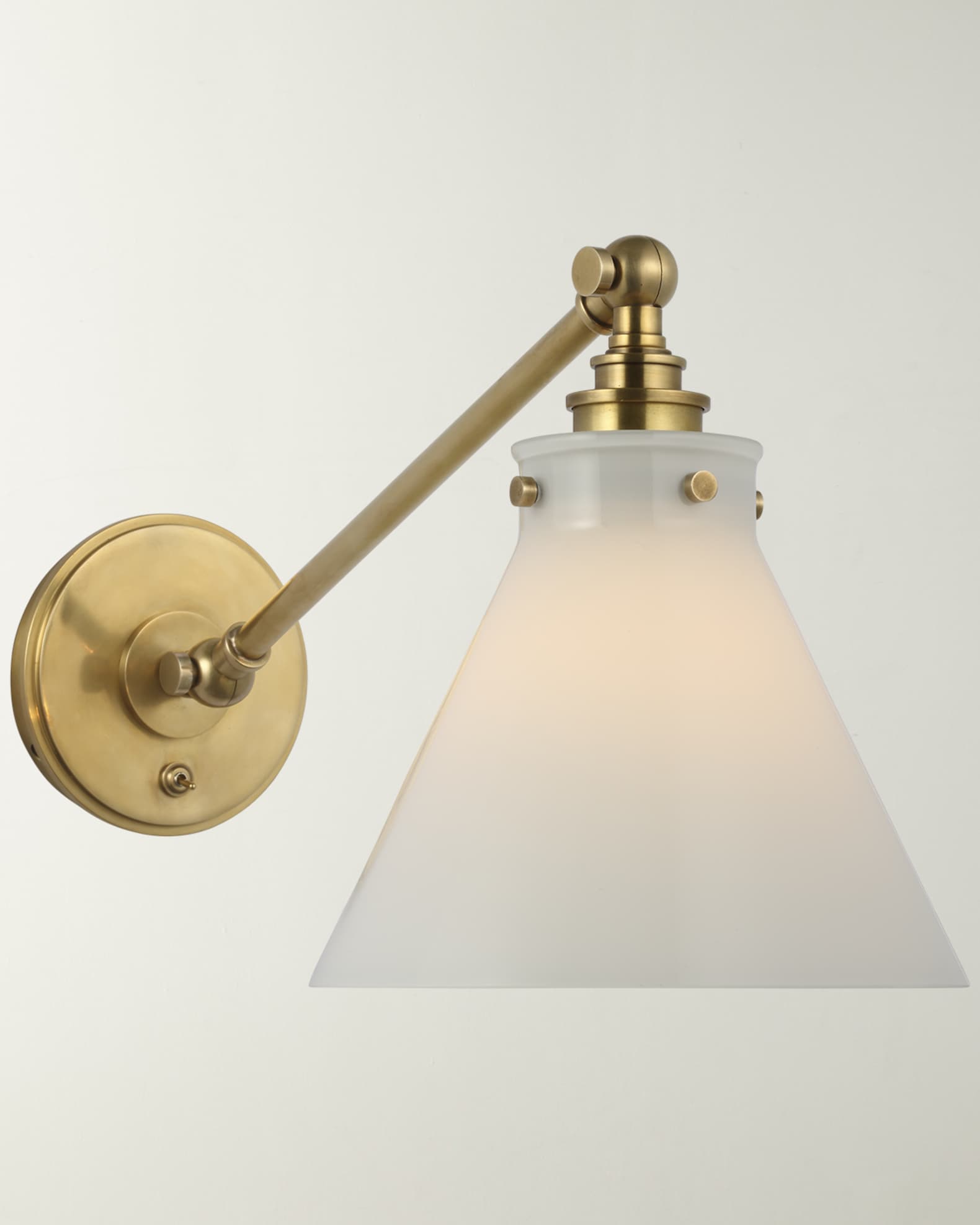 Visual Comfort Signature Parkington Single Library Wall Light In ...