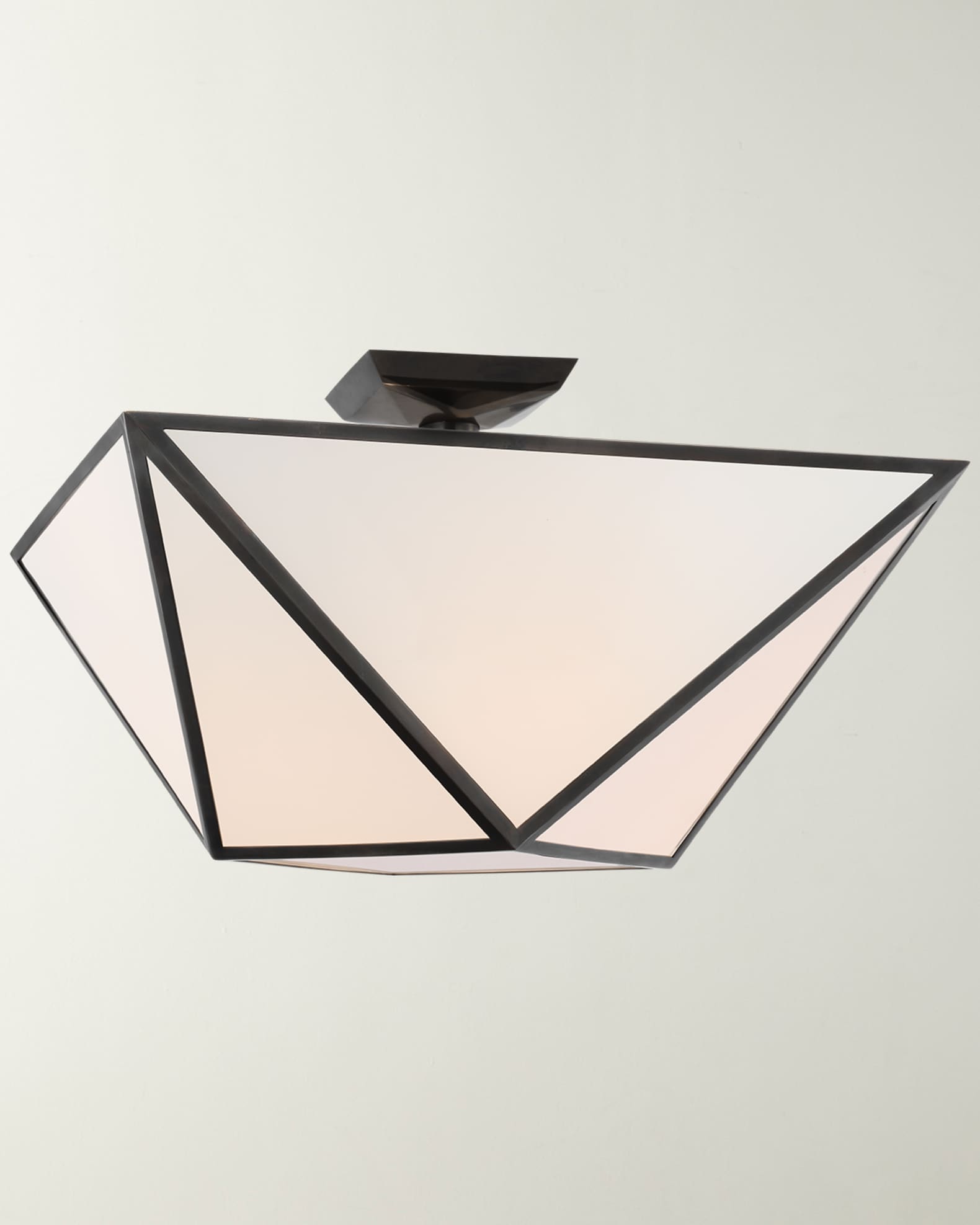 Visual Comfort Signature Lorino Large Semi-Flush Mount By Julie Neill ...
