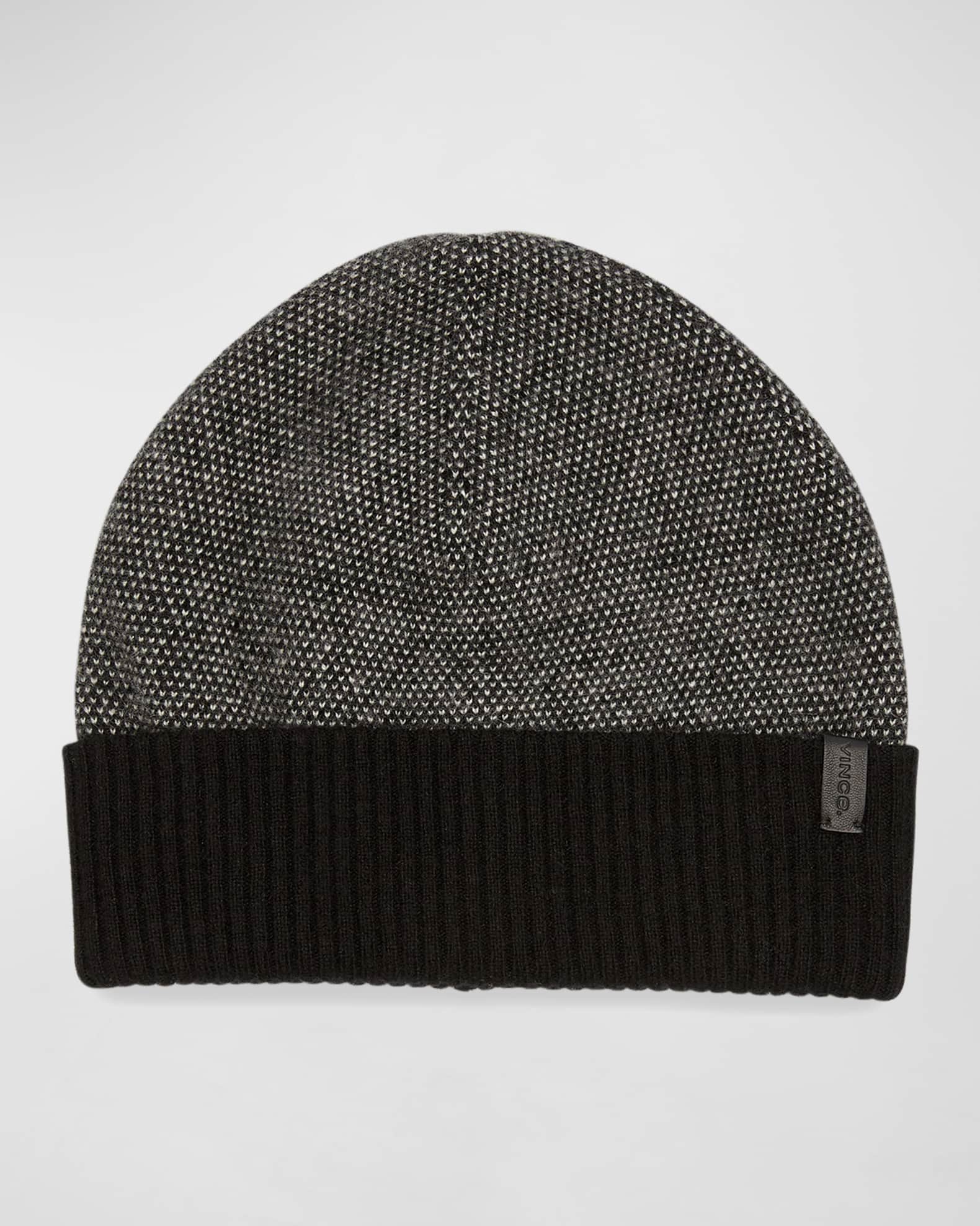 Vince Men's Cashmere-Knit Beanie Hat | Neiman Marcus