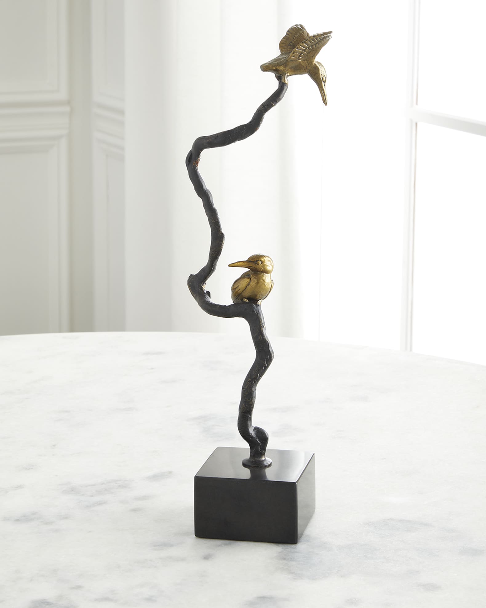 Global Views Bird on Branch Statue | Neiman Marcus