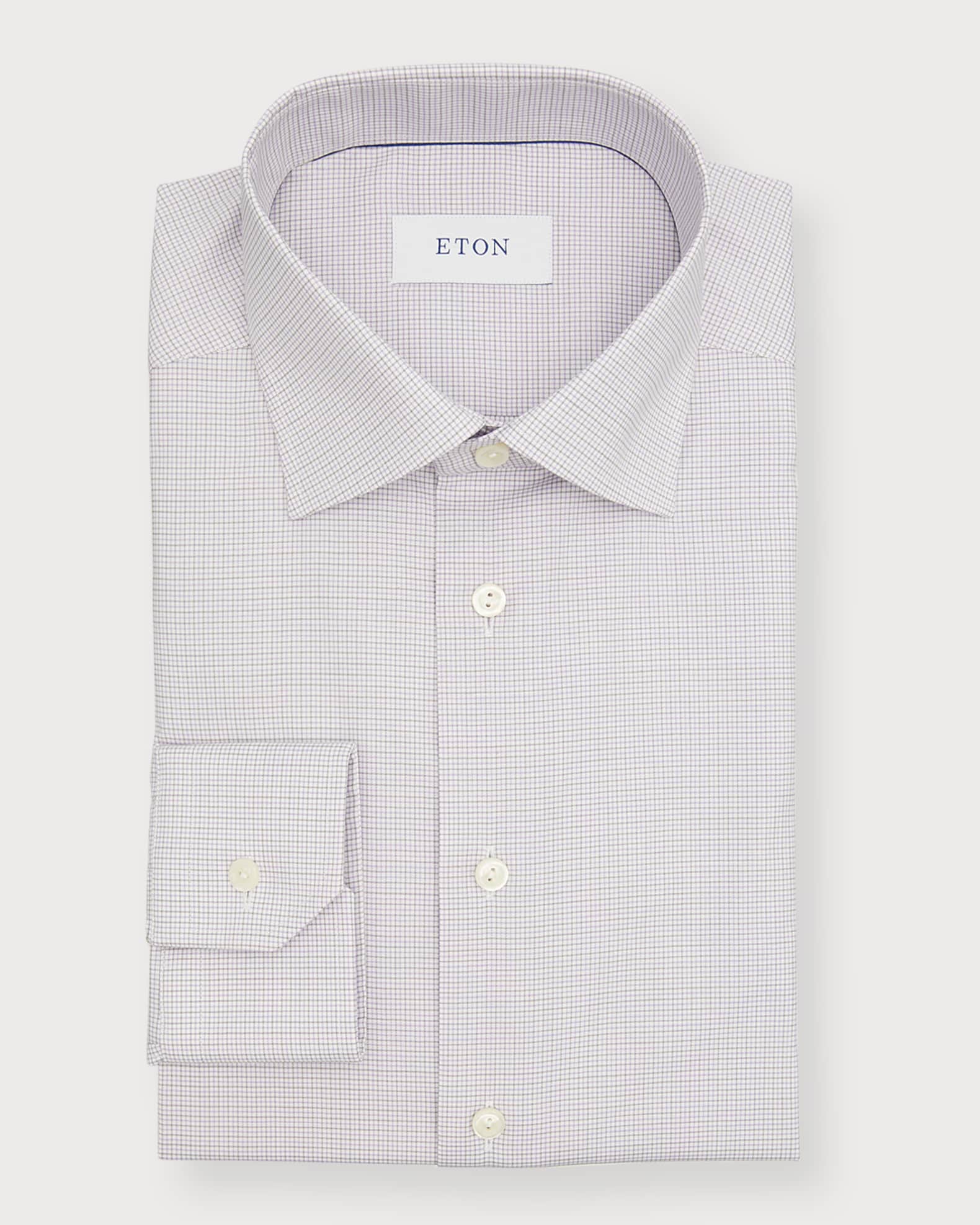 Eton Men's Slim Fit Cotton-Stretch Dress Shirt | Neiman Marcus
