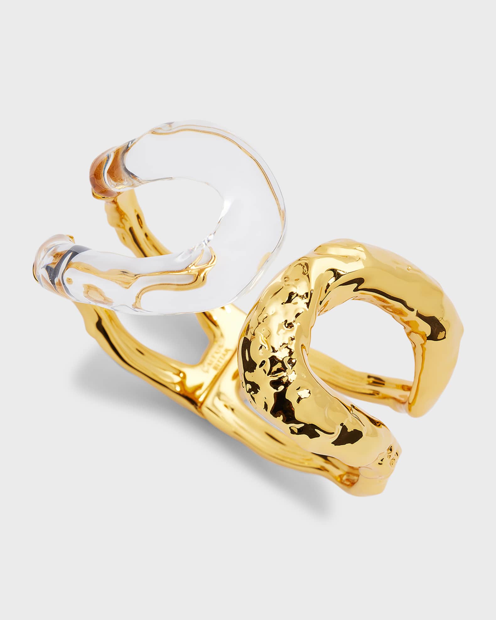 Alexis Bittar Dream Rain Large Link Hinge Bracelet | Neiman Marcus