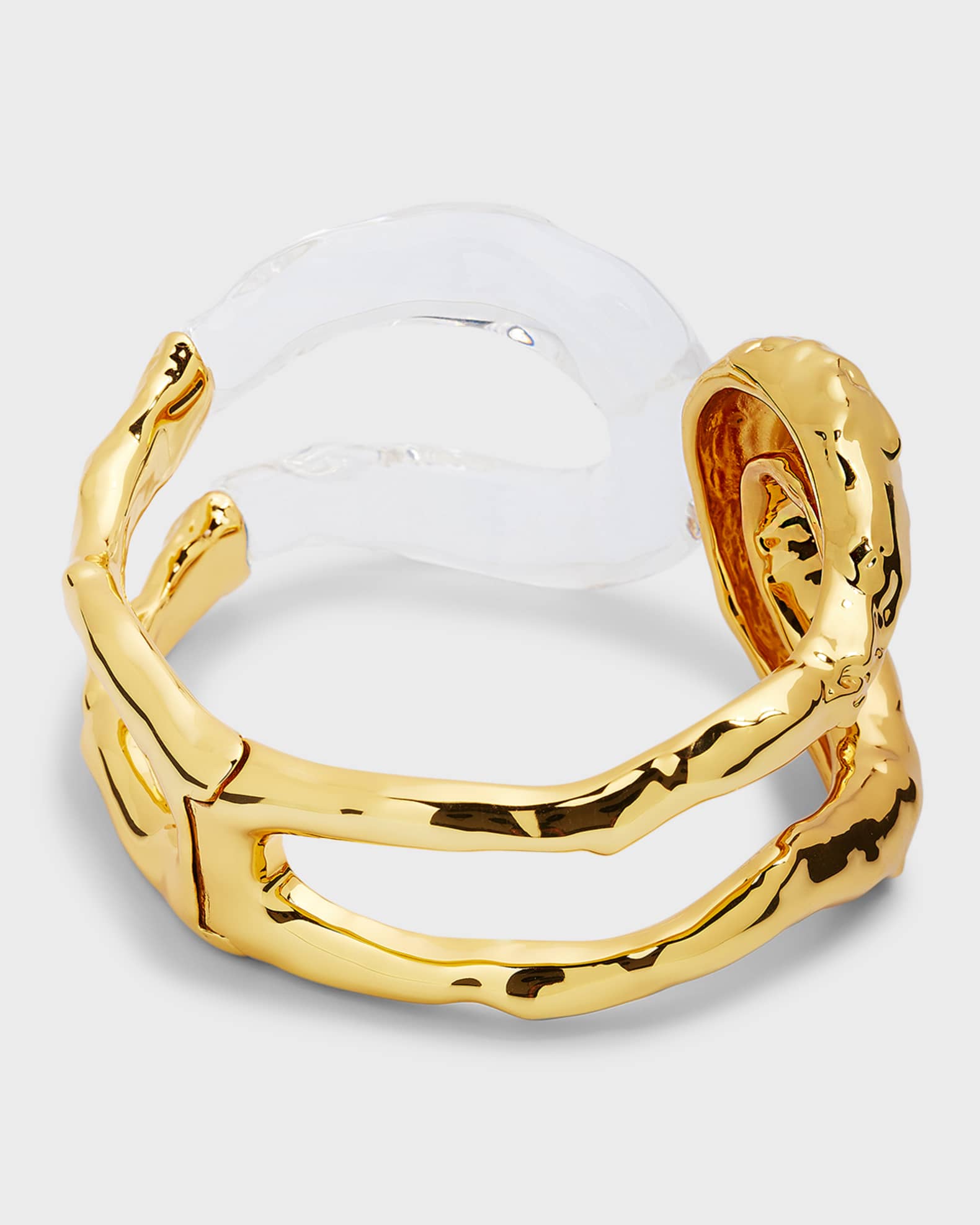 Alexis Bittar Dream Rain Large Link Hinge Bracelet | Neiman Marcus