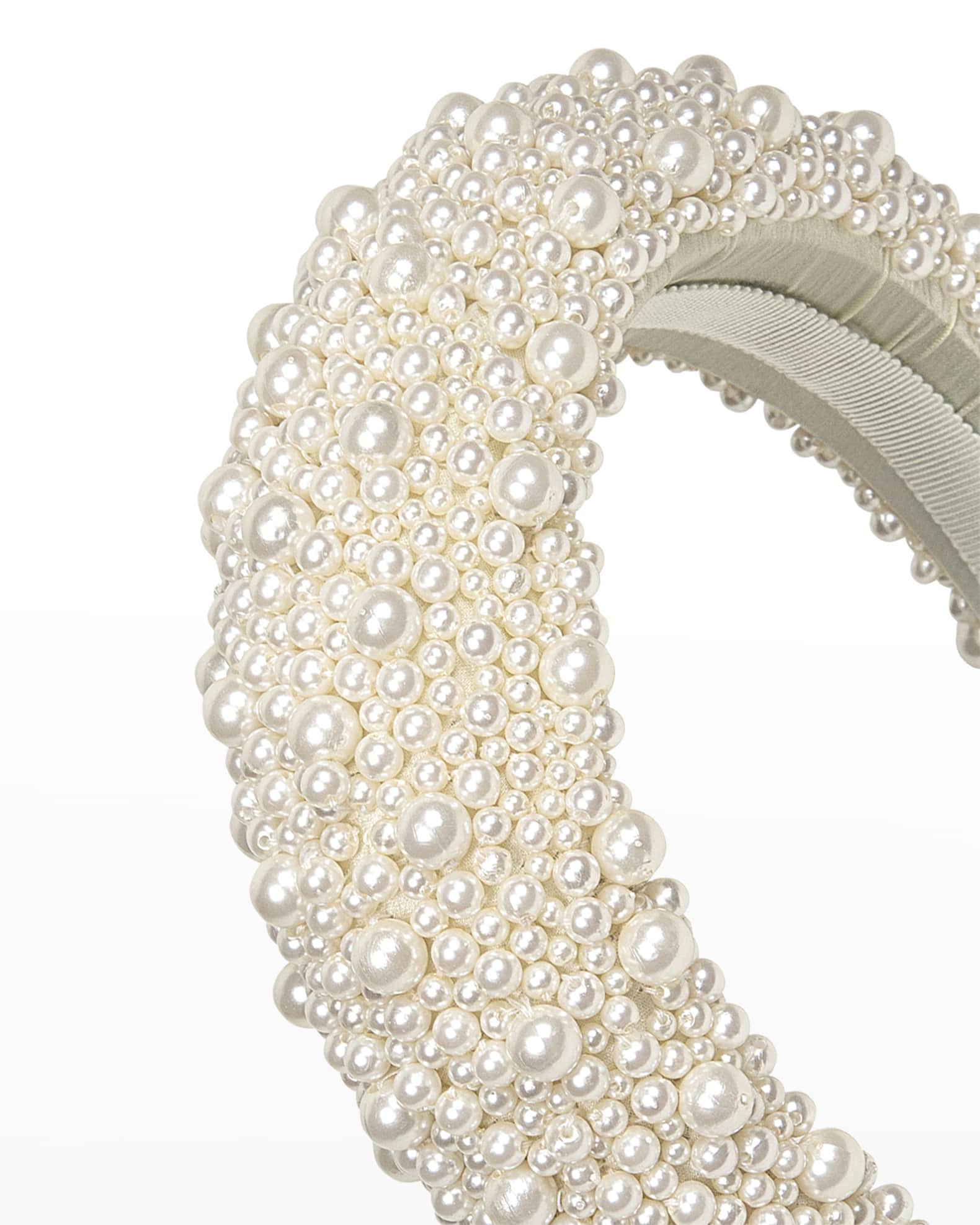 Jennifer Behr Marjeta Pearly Headband | Neiman Marcus