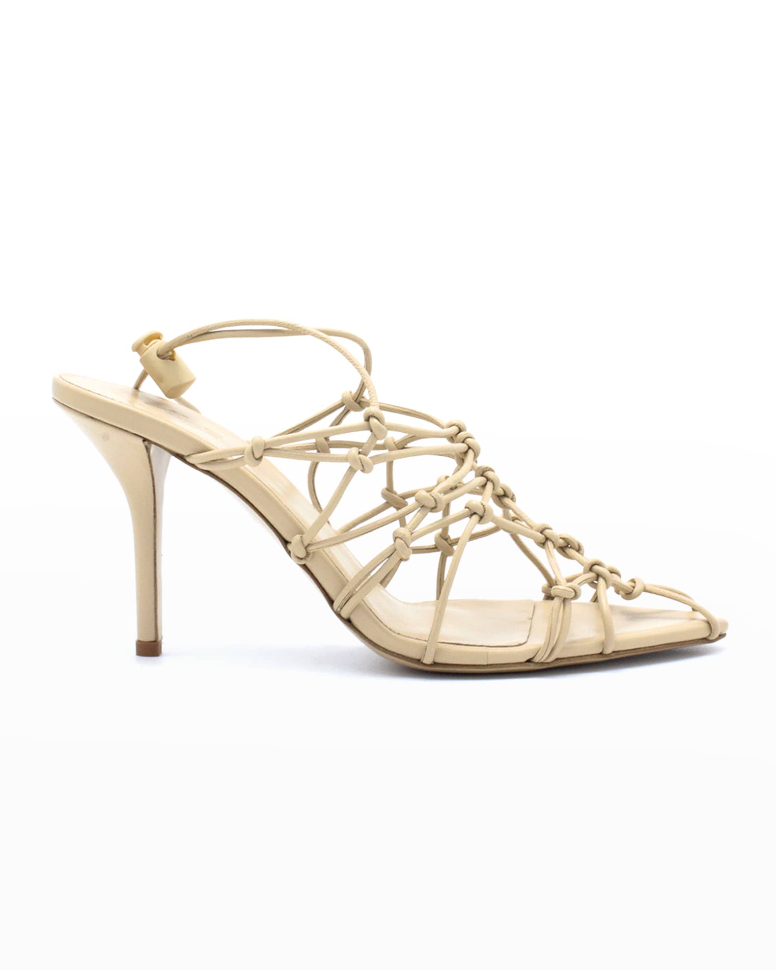 Gia Borghini Gia Knotted Cage Slingback Sandals | Neiman Marcus