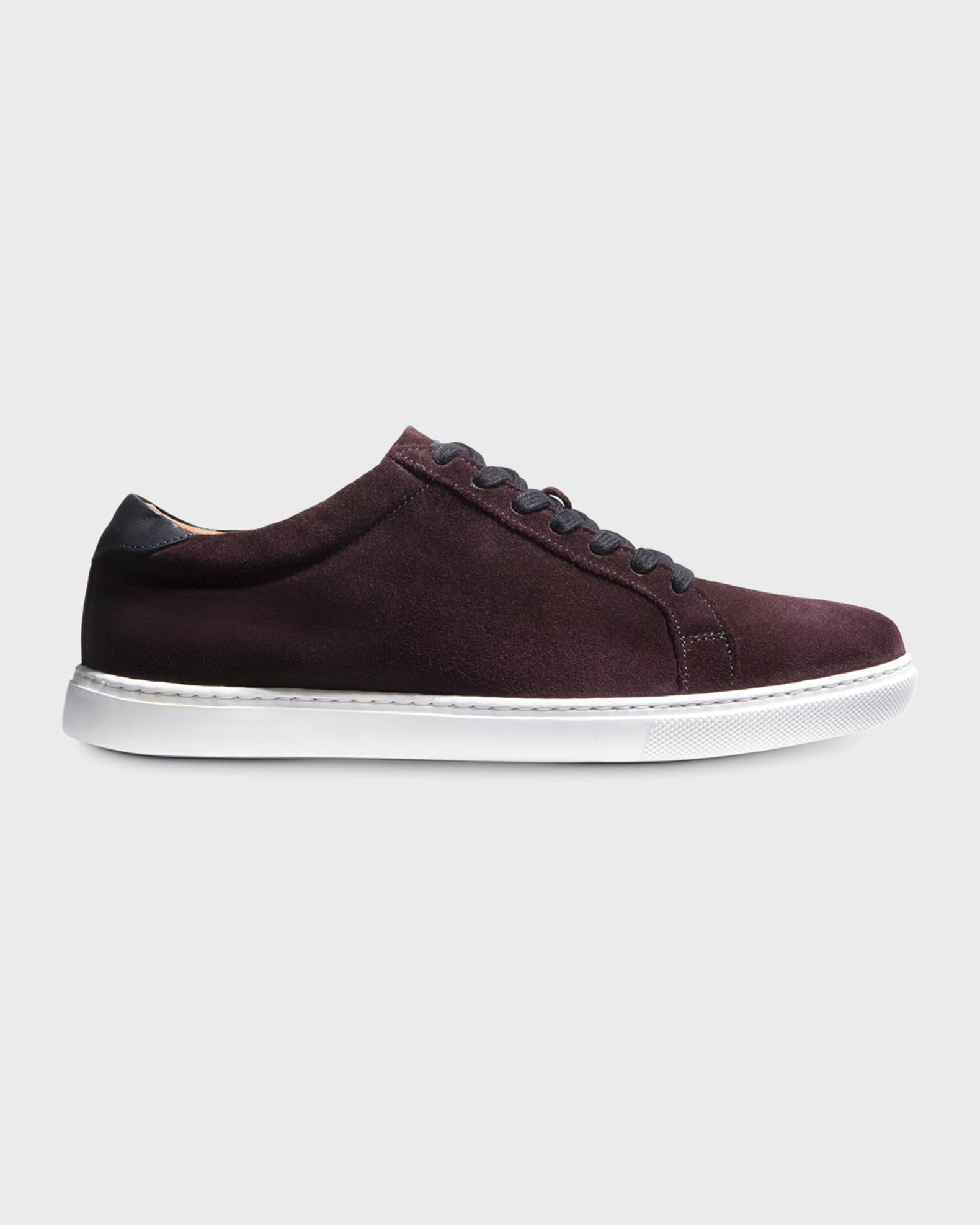 Allen Edmonds Men's Courtside Leather Low-Top Sneakers | Neiman Marcus