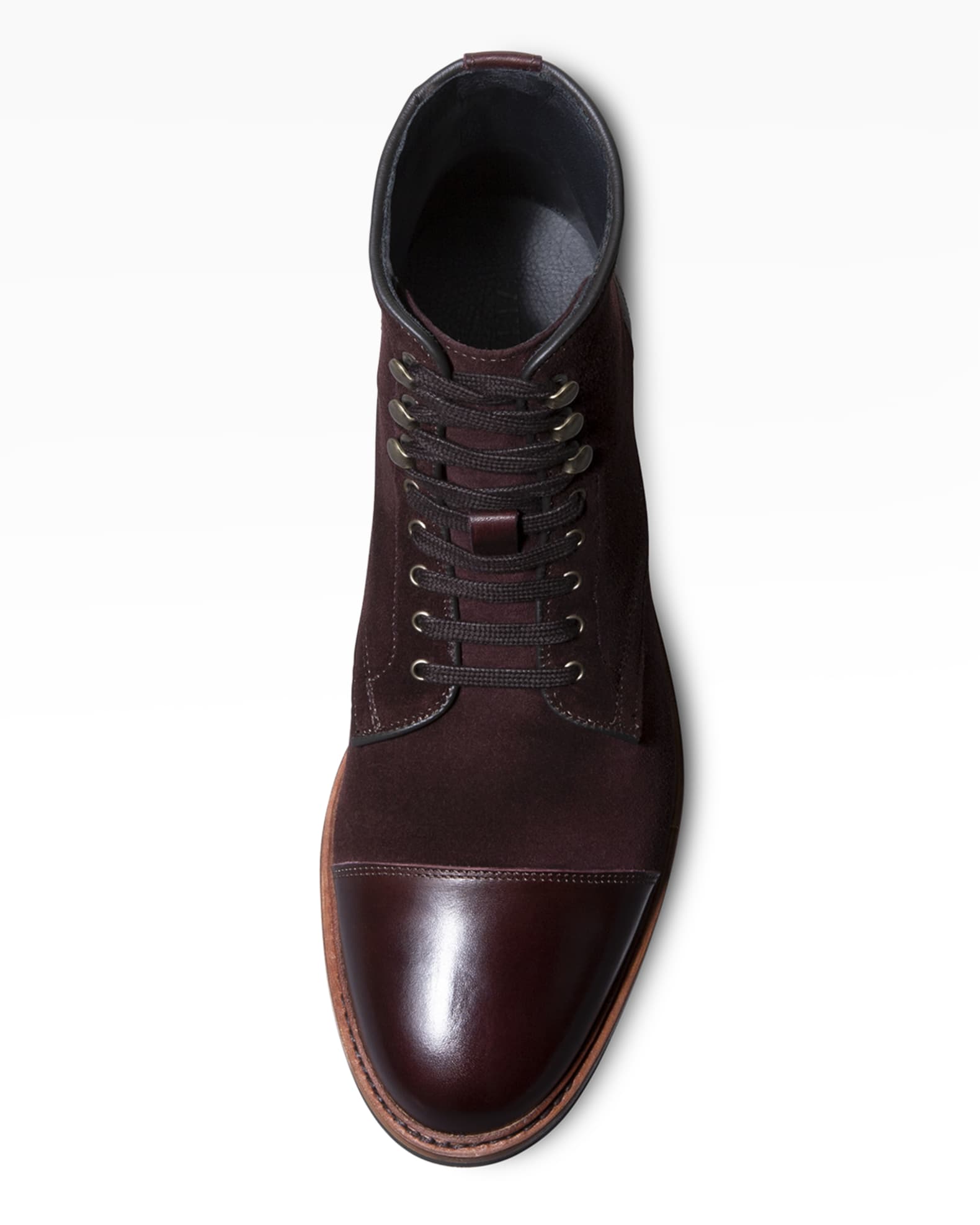 Allen Edmonds Men's Landon Leather Lace-Up Ankle Boots | Neiman Marcus