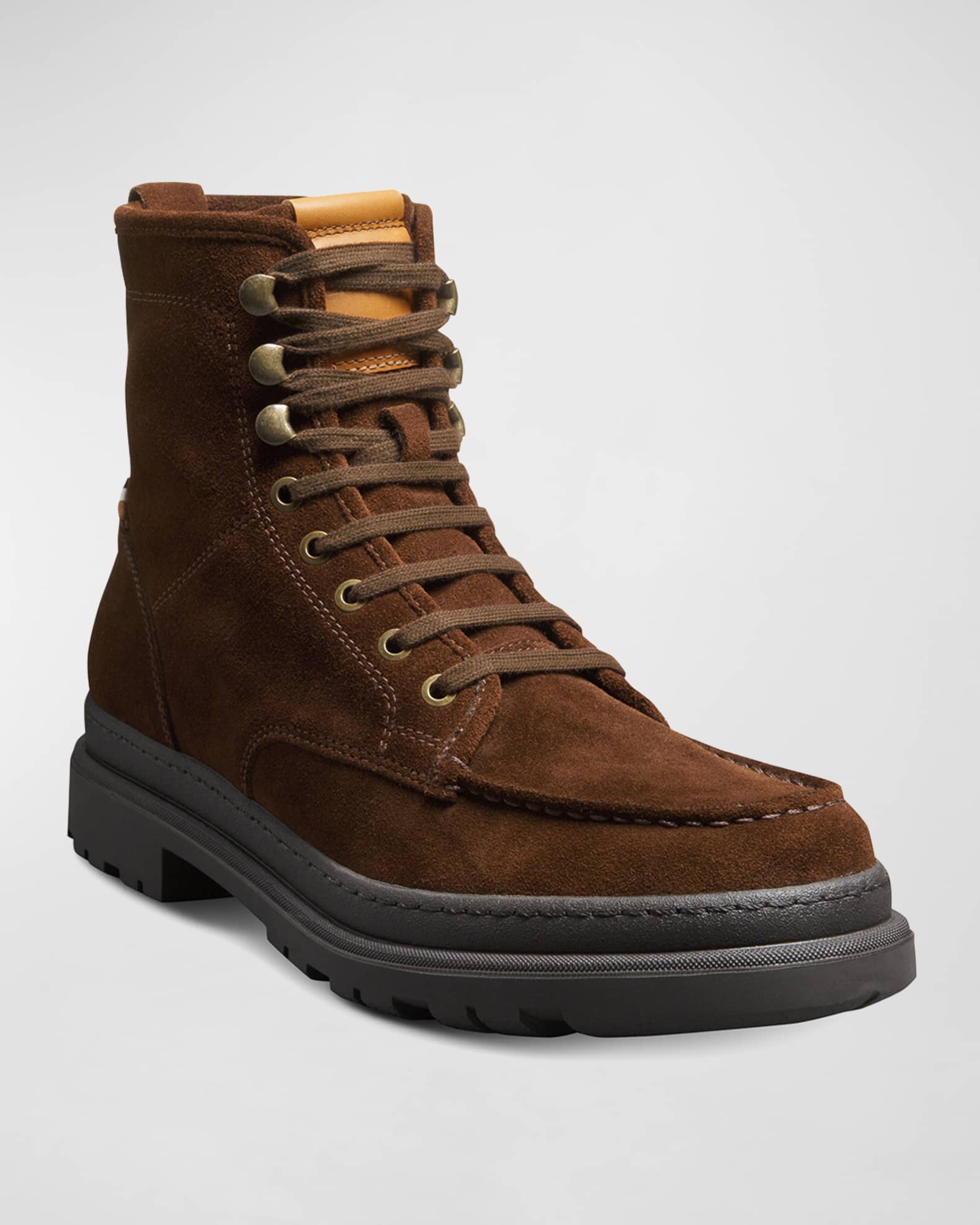 Allen Edmonds Men's Sawyer Leather Combat Boots | Neiman Marcus