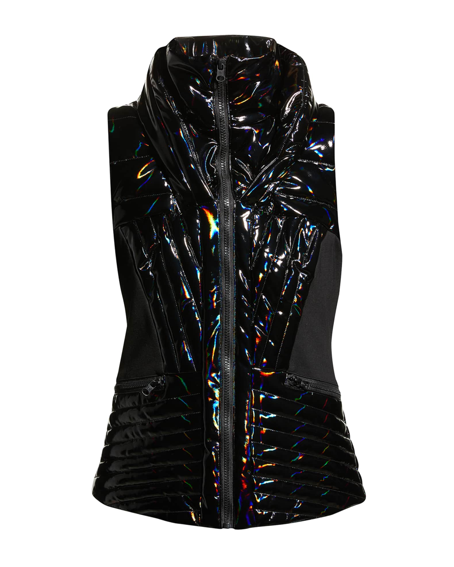 Blanc Noir Motion Panel Vest | Neiman Marcus