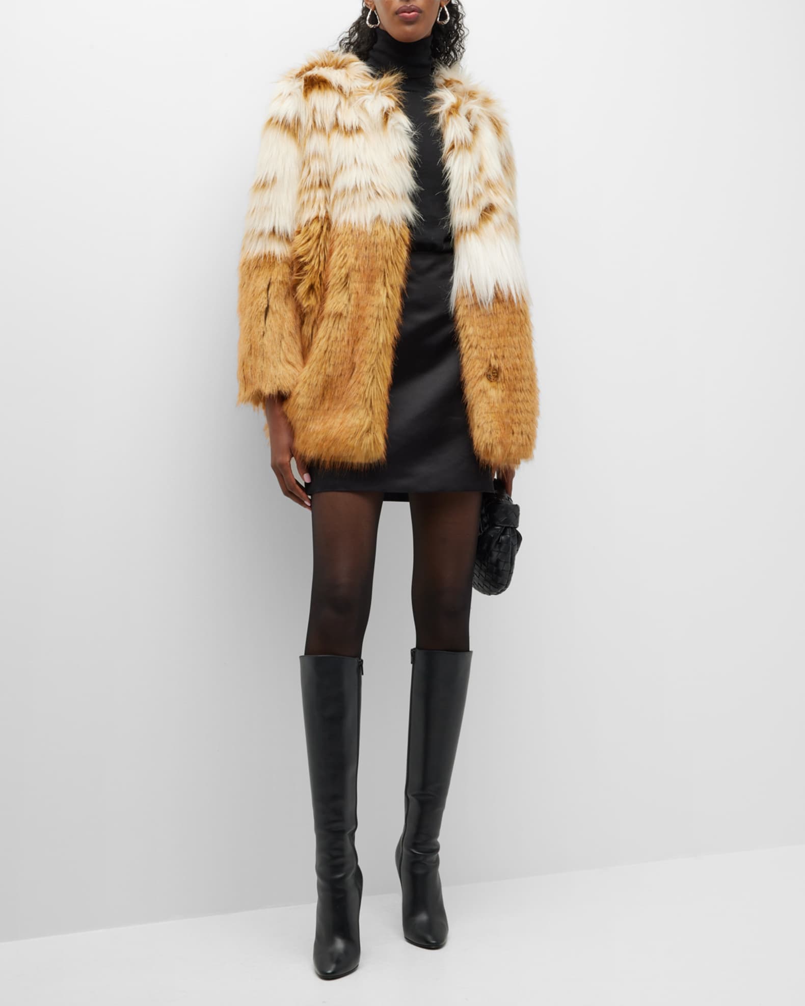 Alabama Muse Adam Faux Fur Short Coat | Neiman Marcus