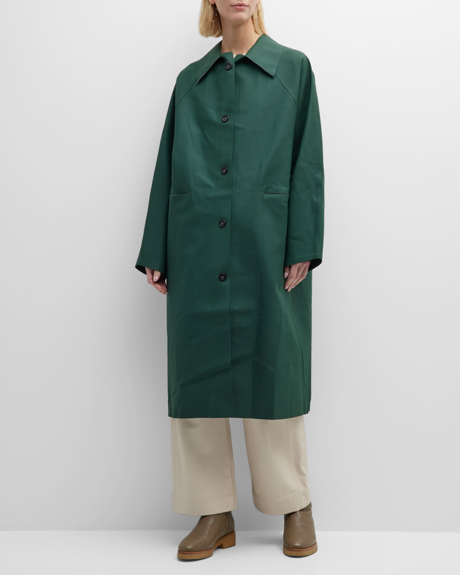 Kassl Original Below Rubber Trench Coat | Neiman Marcus