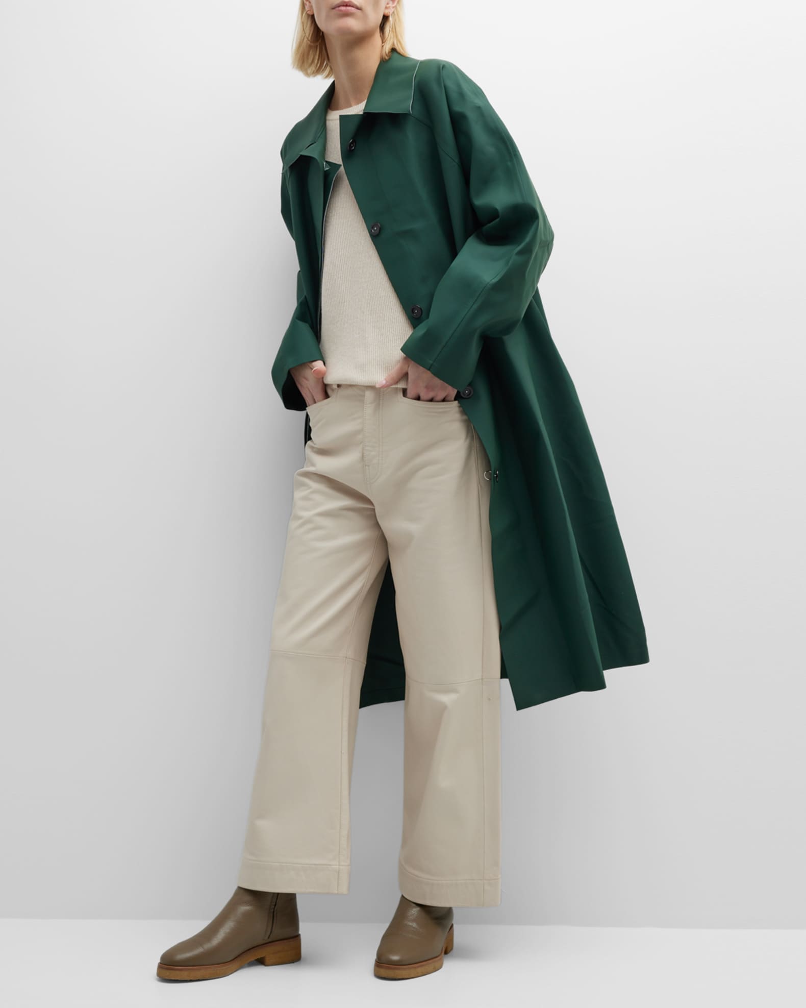 Kassl Original Below Rubber Trench Coat | Neiman Marcus